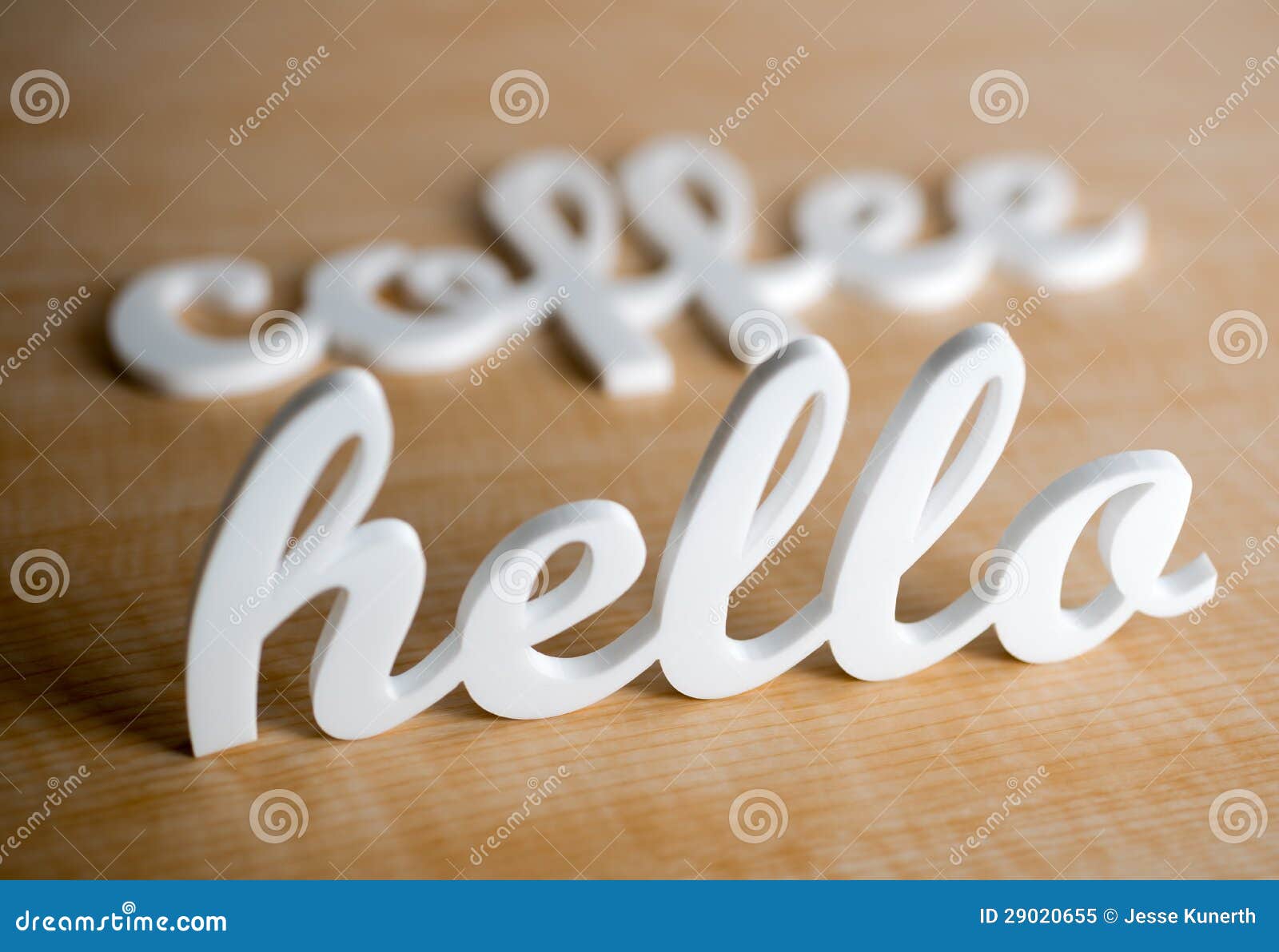 Hello Coffee stock image. Image of wooden, drink, coffee - 29020655
