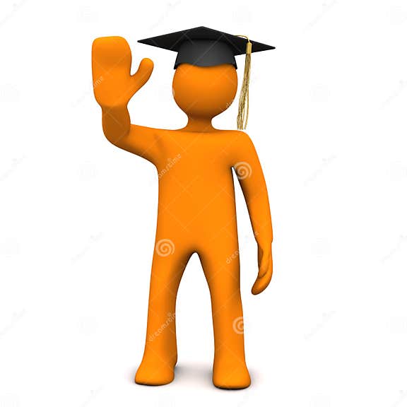 Hello Graduate stock illustration. Illustration of education - 27610161