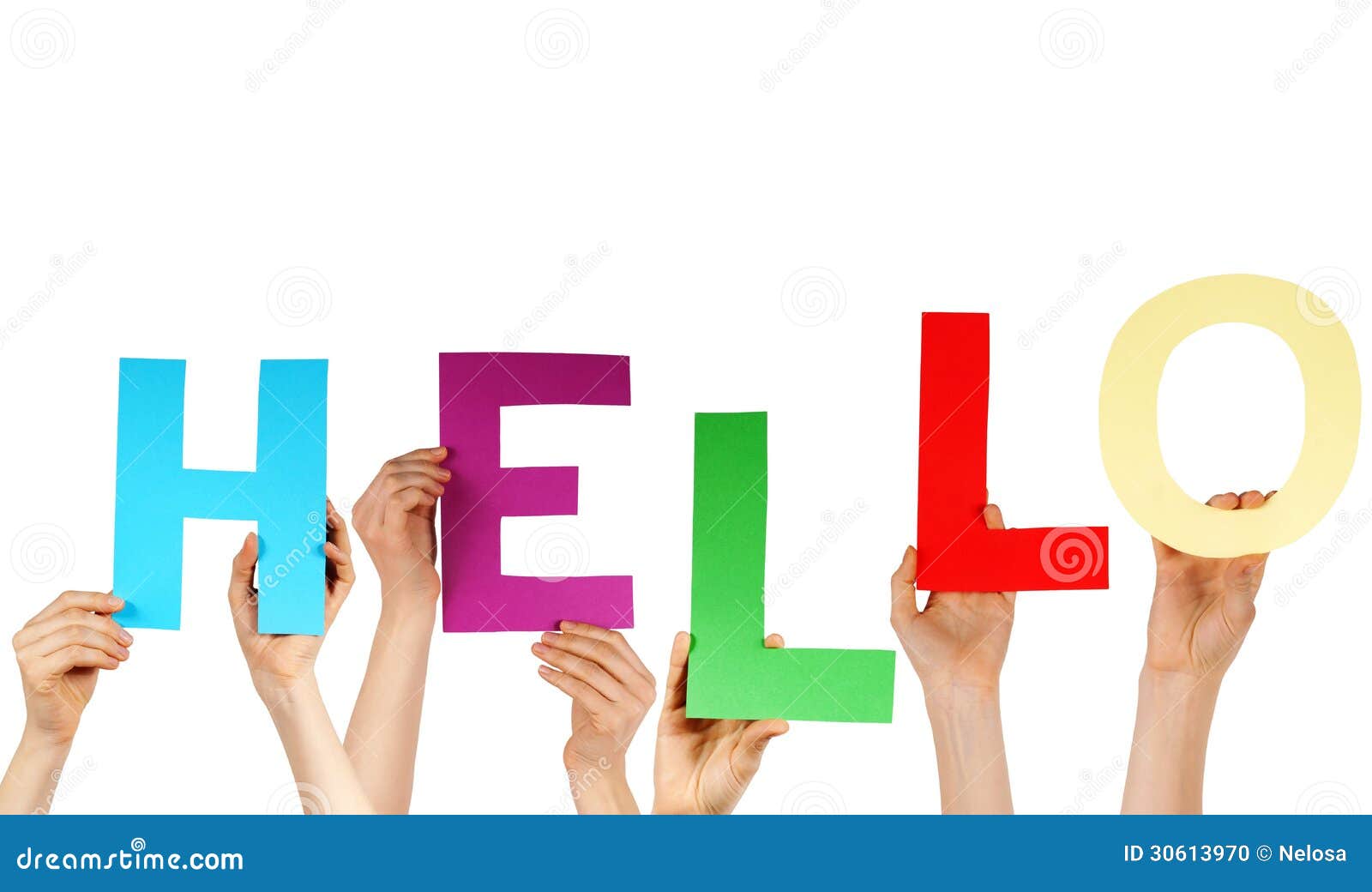 Hello stock photo. Image of color, guests, hail, english - 30613970