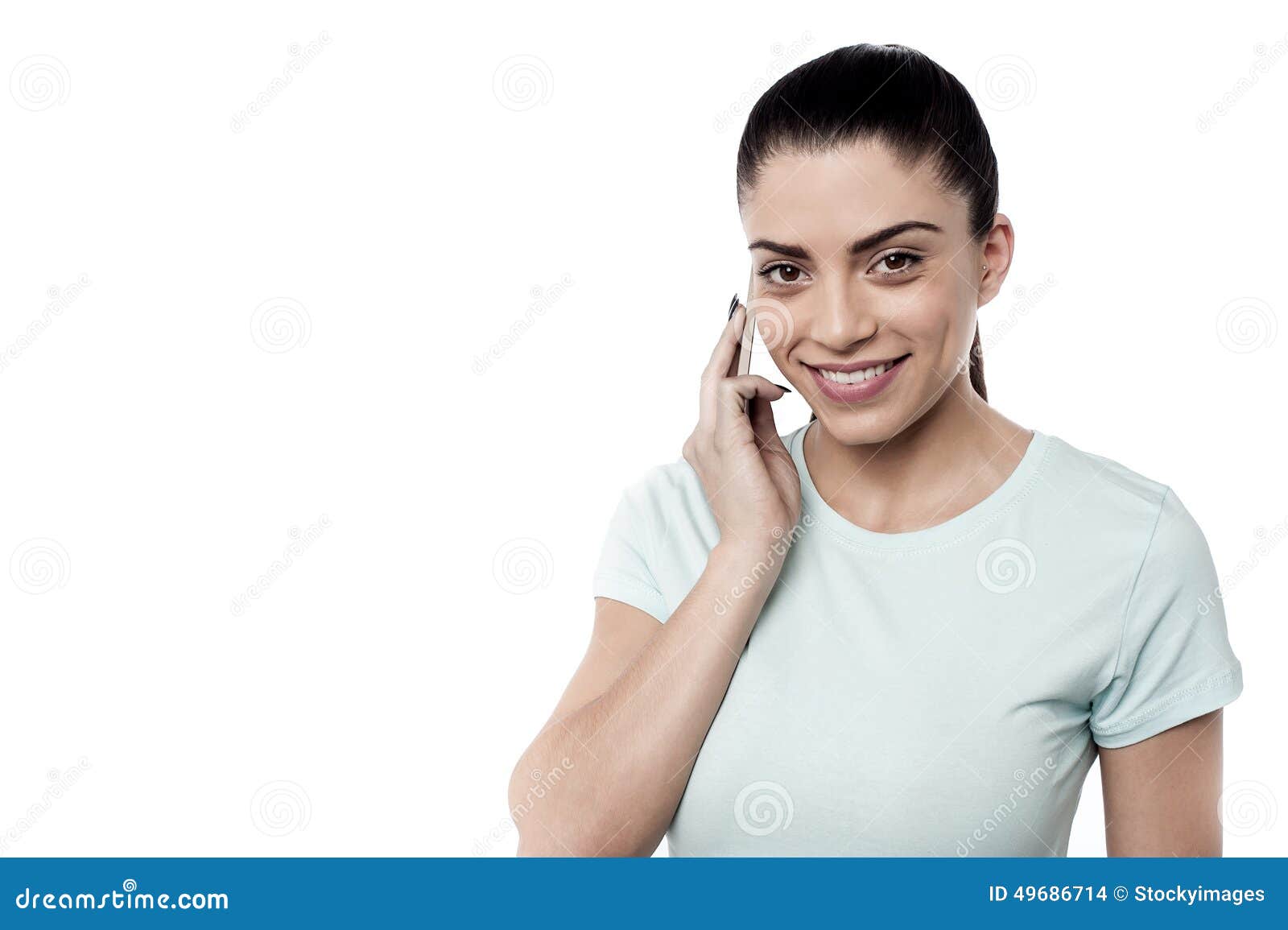 Hello ! How are you ? stock photo. Image of copy, cell - 49686714