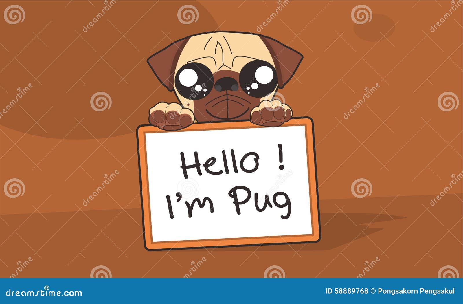 Im Pug Stock Illustrations – 11 Im Pug Stock Illustrations, Vectors ...