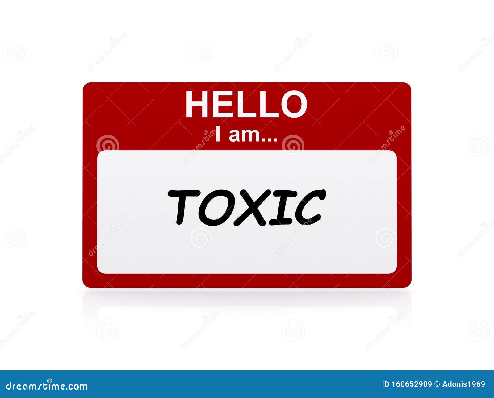 Hello i am toxic stock illustration. Illustration of choice - 160652909