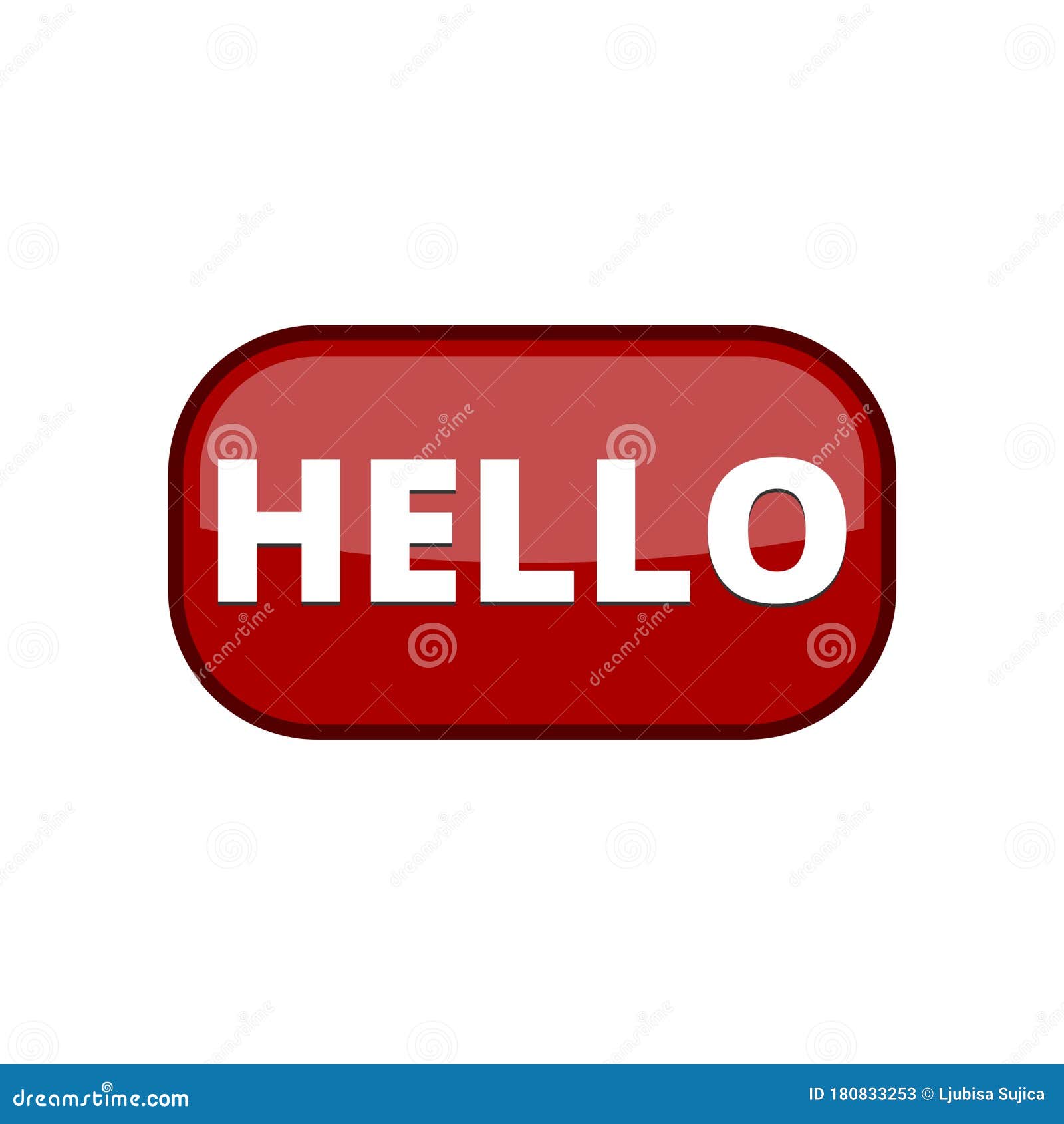 Hello icon. Vector stock stock vector. Illustration of hello - 180833253