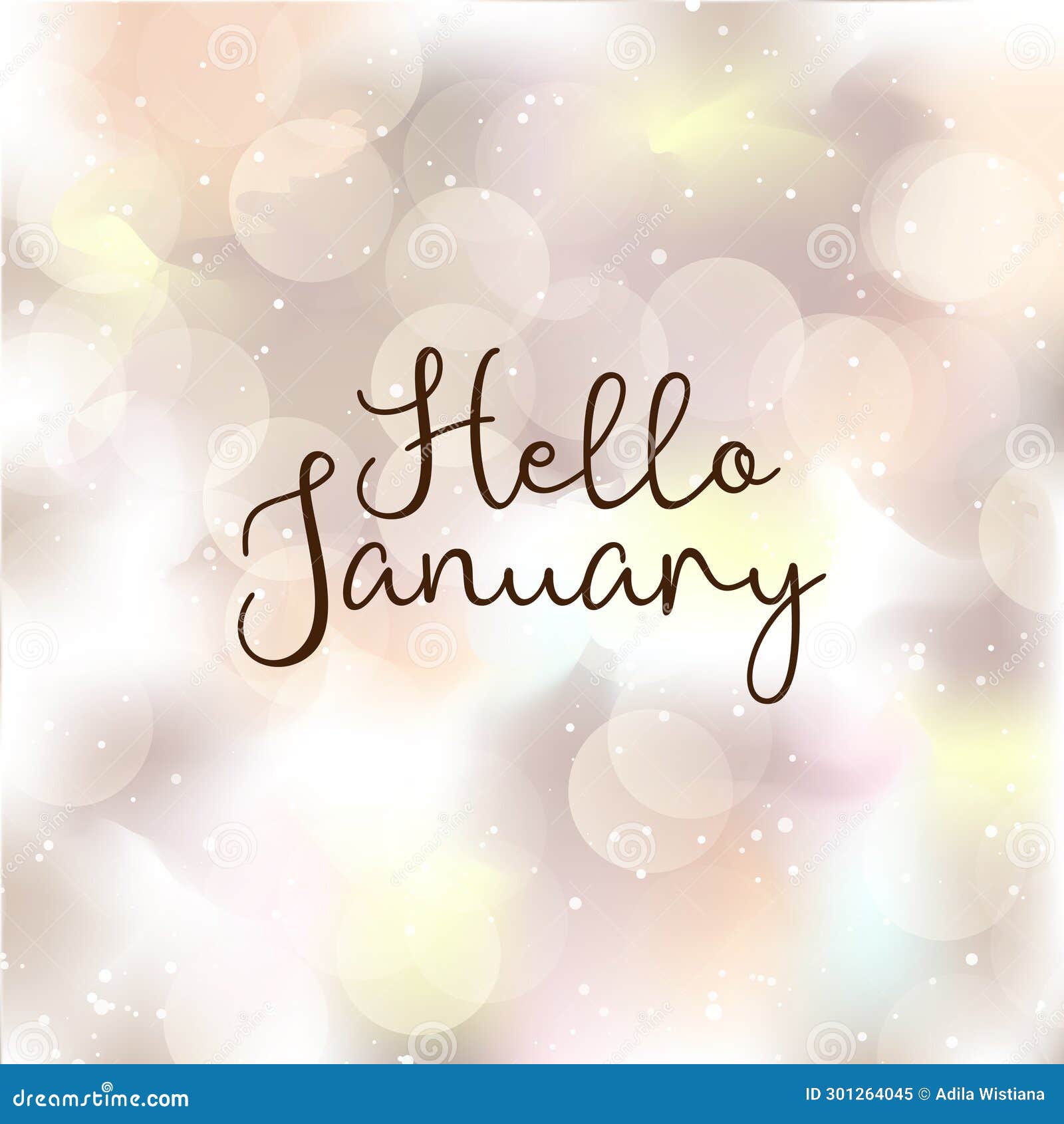 Hello January. Hello January Vector. Welcome January Stock Vector ...