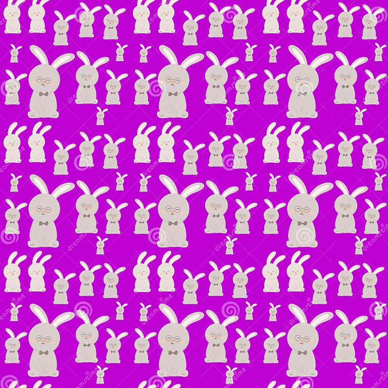 Hello Kitty Seamless Pattern Design Stock Illustration - Illustration ...