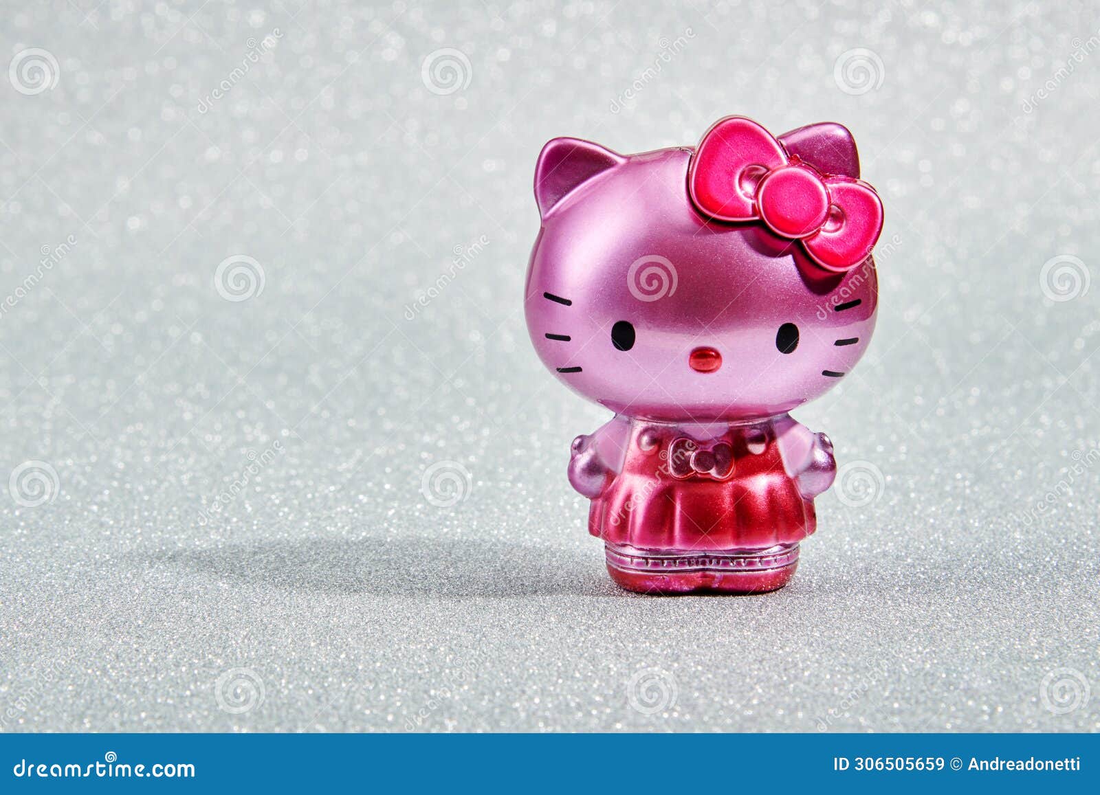 Hello Kitty with Shade on Glittering Surface Stock Image - Image of ...