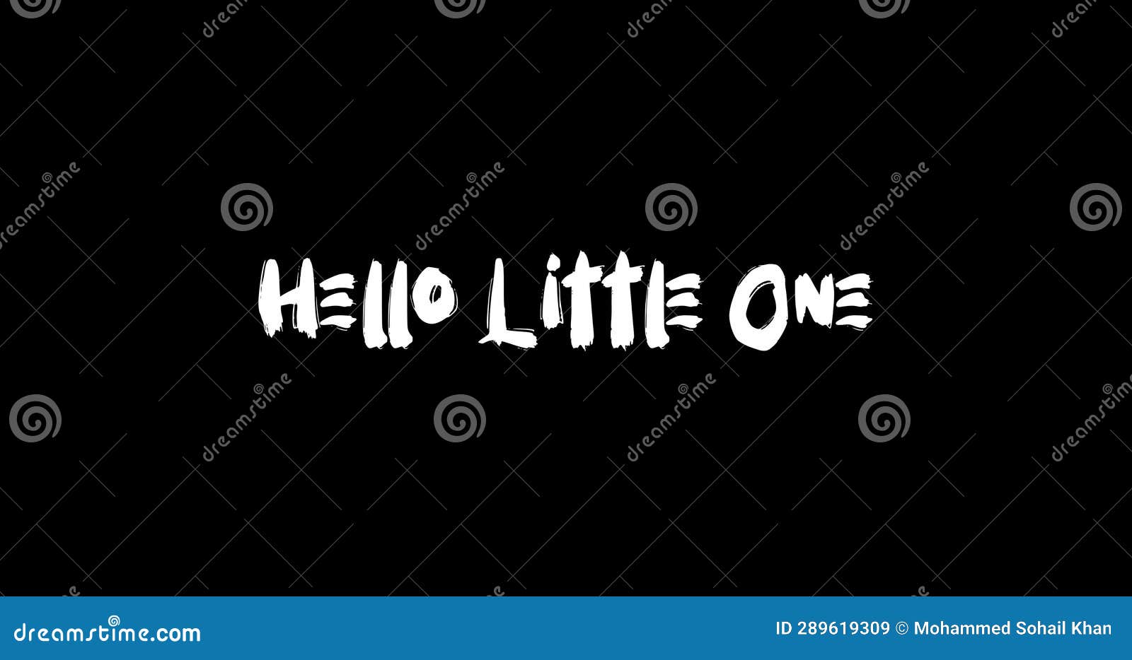 Hello Little One Effect of Grunge Transition Typography Text Animation ...