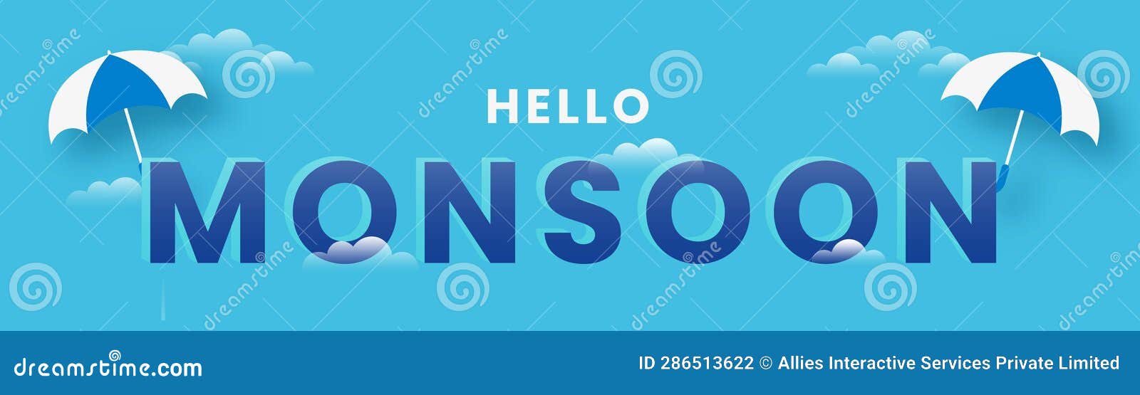 Monsoon 3d Text Effect Premium Vectors | CartoonDealer.com #251090692