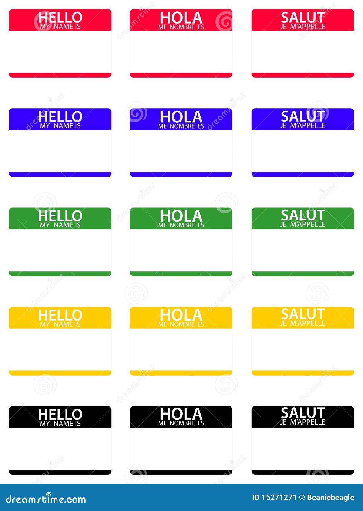 Hello I Am Available Name Tag Sticker Accessible Convenience Service ...