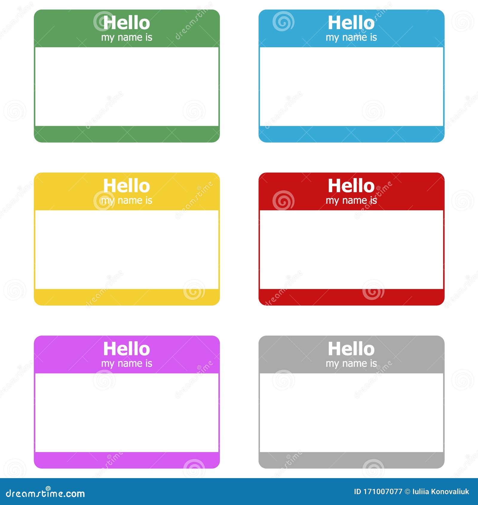 Hello My Name is. Vector Label Sticker Stock Vector - Illustration of ... Hello My Name is. Vector Label Sticker Stock Vector - Illustration of ...