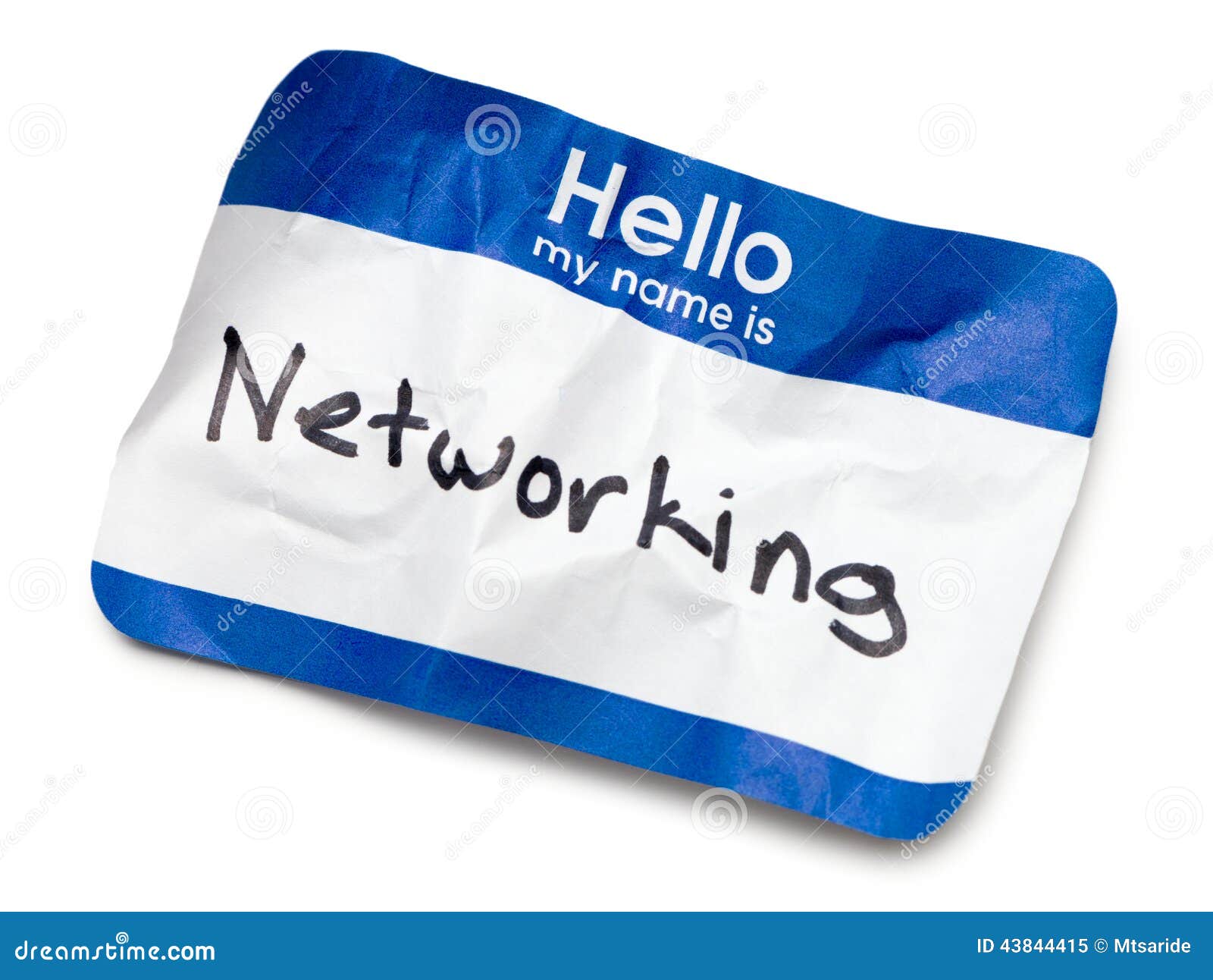 Hello Name Tag stock image. Image of empty, business - 43844415