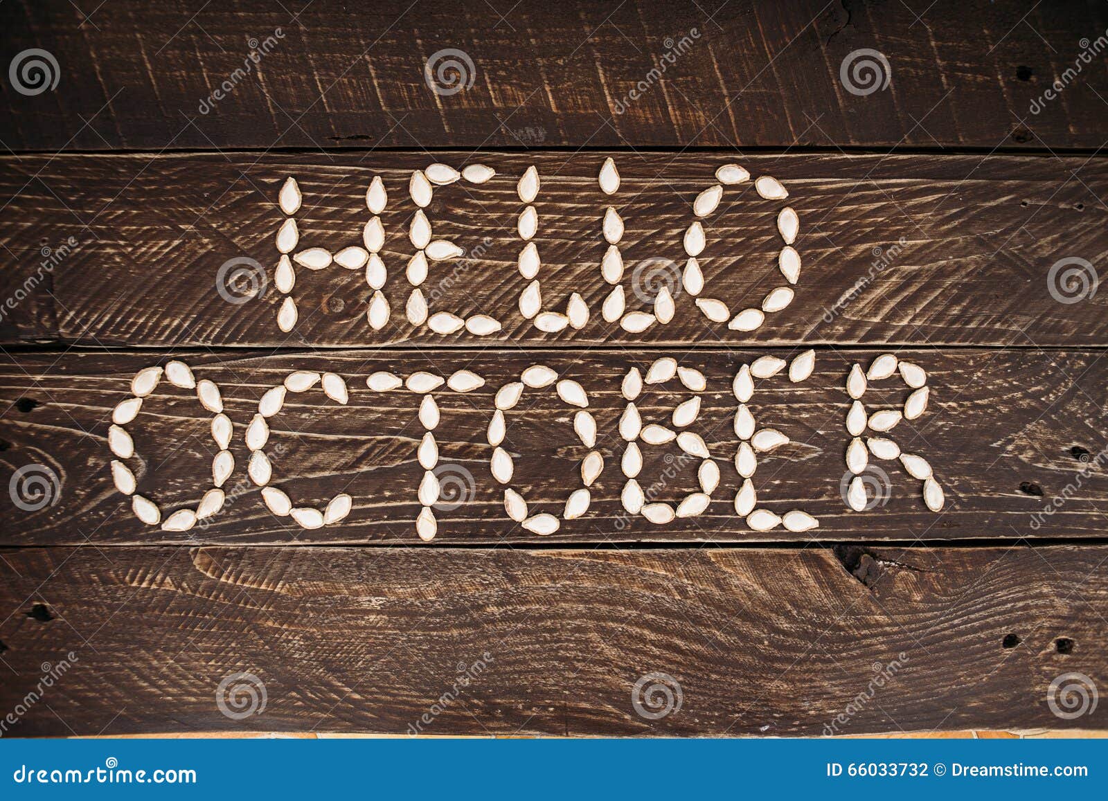 Hello October stock illustration. Illustration of organic - 66033732
