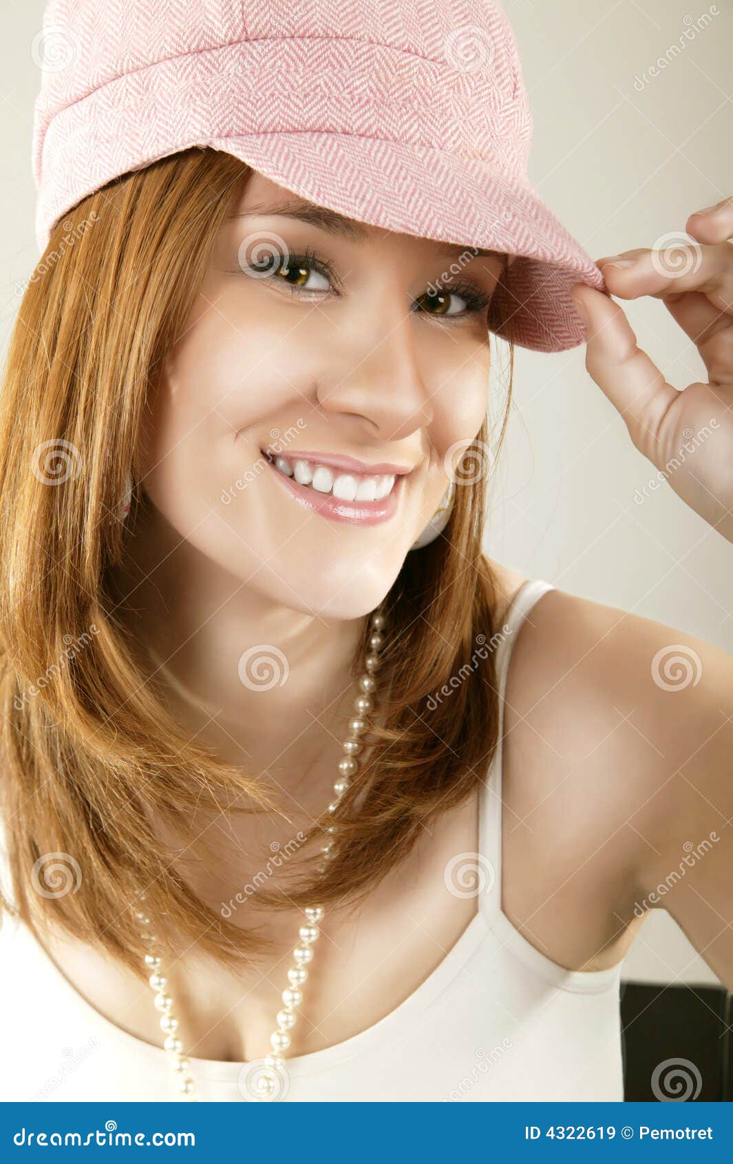 Hello Pinky stock image. Image of pleasure, person, fashion - 4322619