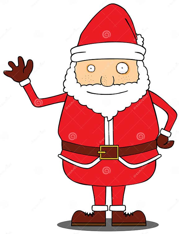 Hello Santa Claus stock vector. Illustration of claus - 26834706
