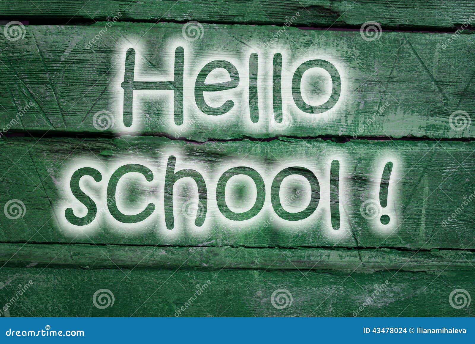 Hello school blackboard stock photo. Image of classroom - 43478024