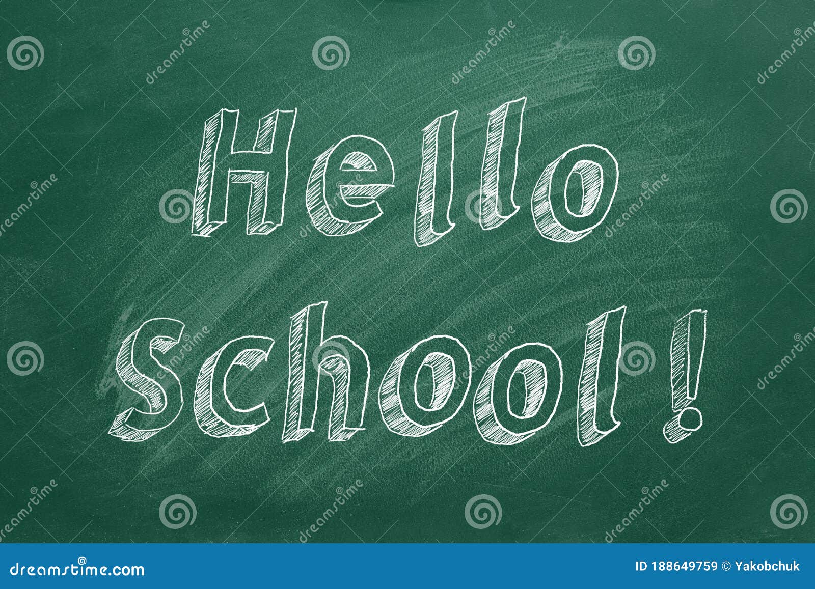 Hello School Doodle Clip Art Greeting Card Cartoon Vector ...