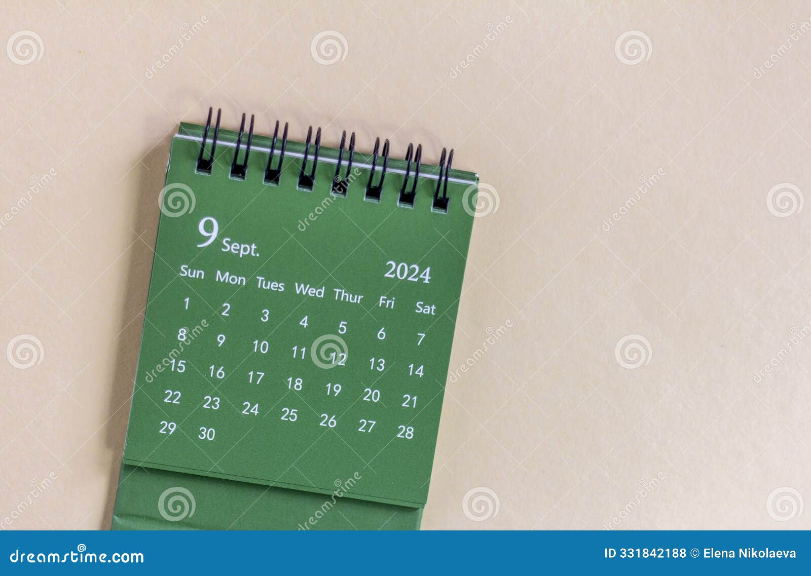 Hello, September. a Desktop Calendar for Planning for September 2024 ...