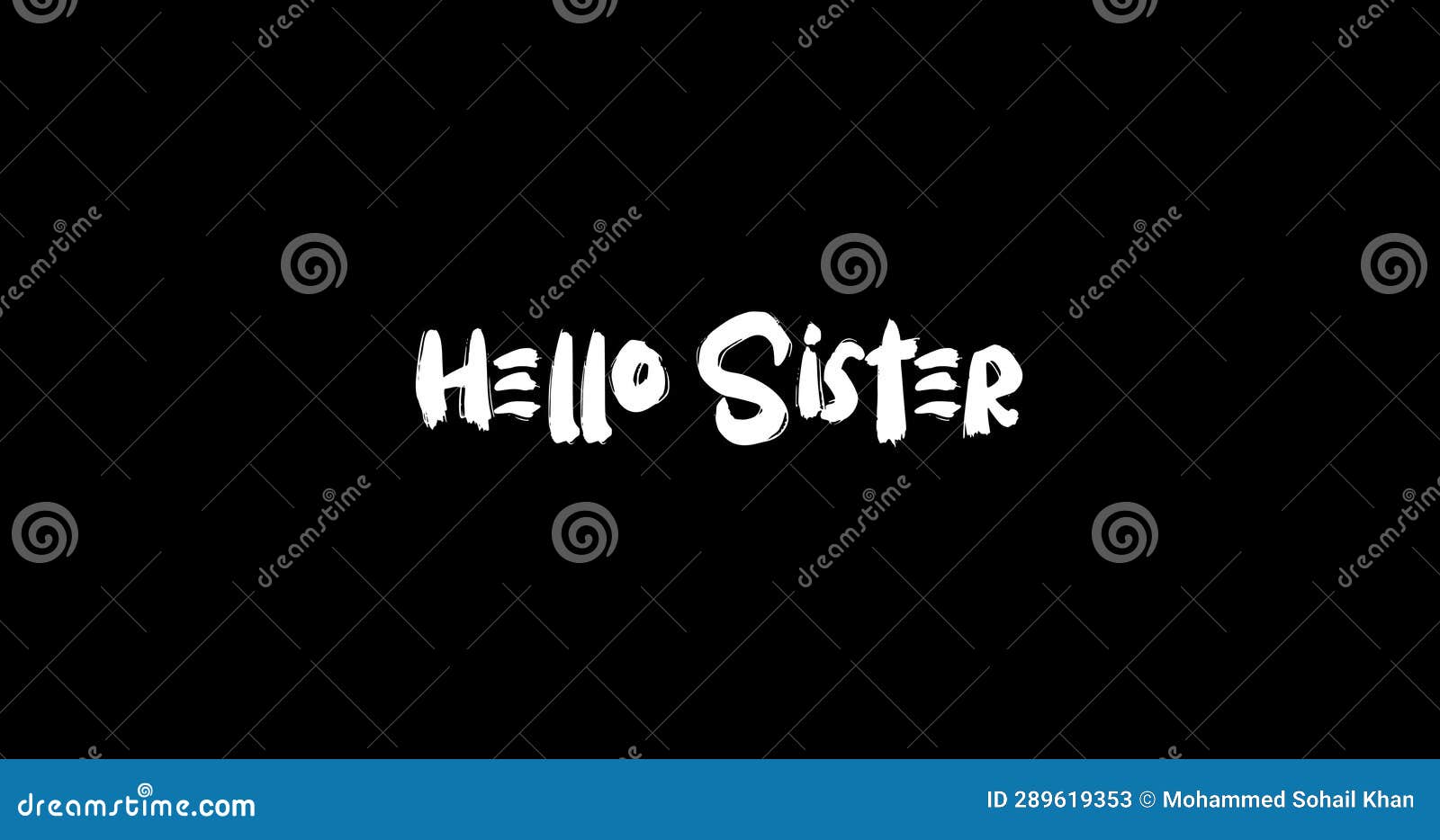Hello Sister Effect of Grunge Transition Typography Text Animation on ...