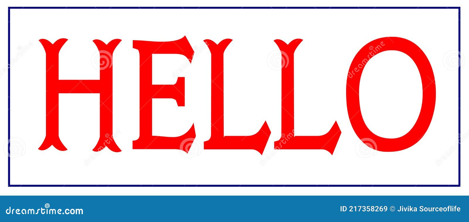 Hello Speech Message Text Hello, Hello. Poster and Sticker Concept with ...