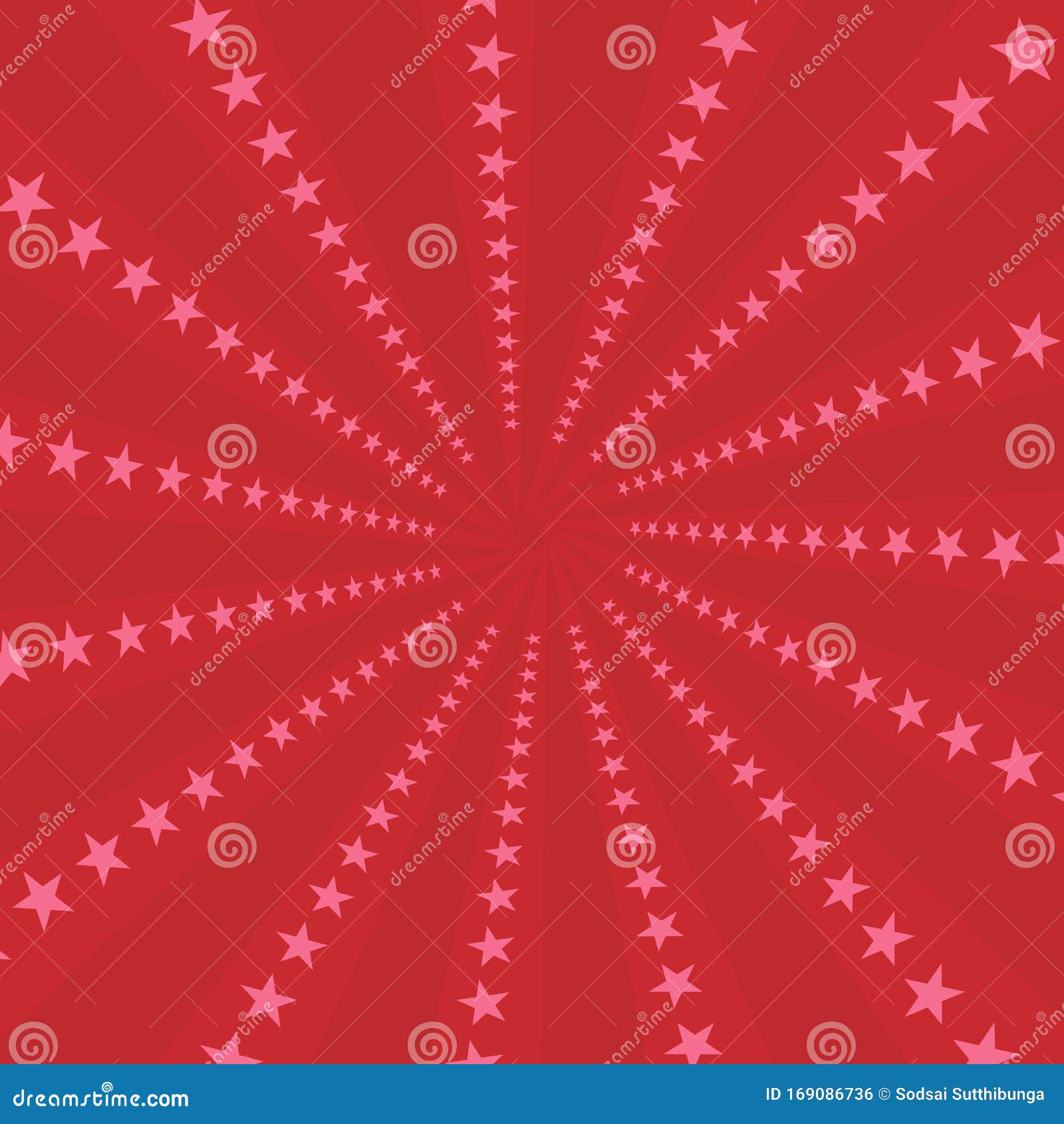 Hello Starburst Radial Red Colorful with Abstract Background Graphic ...