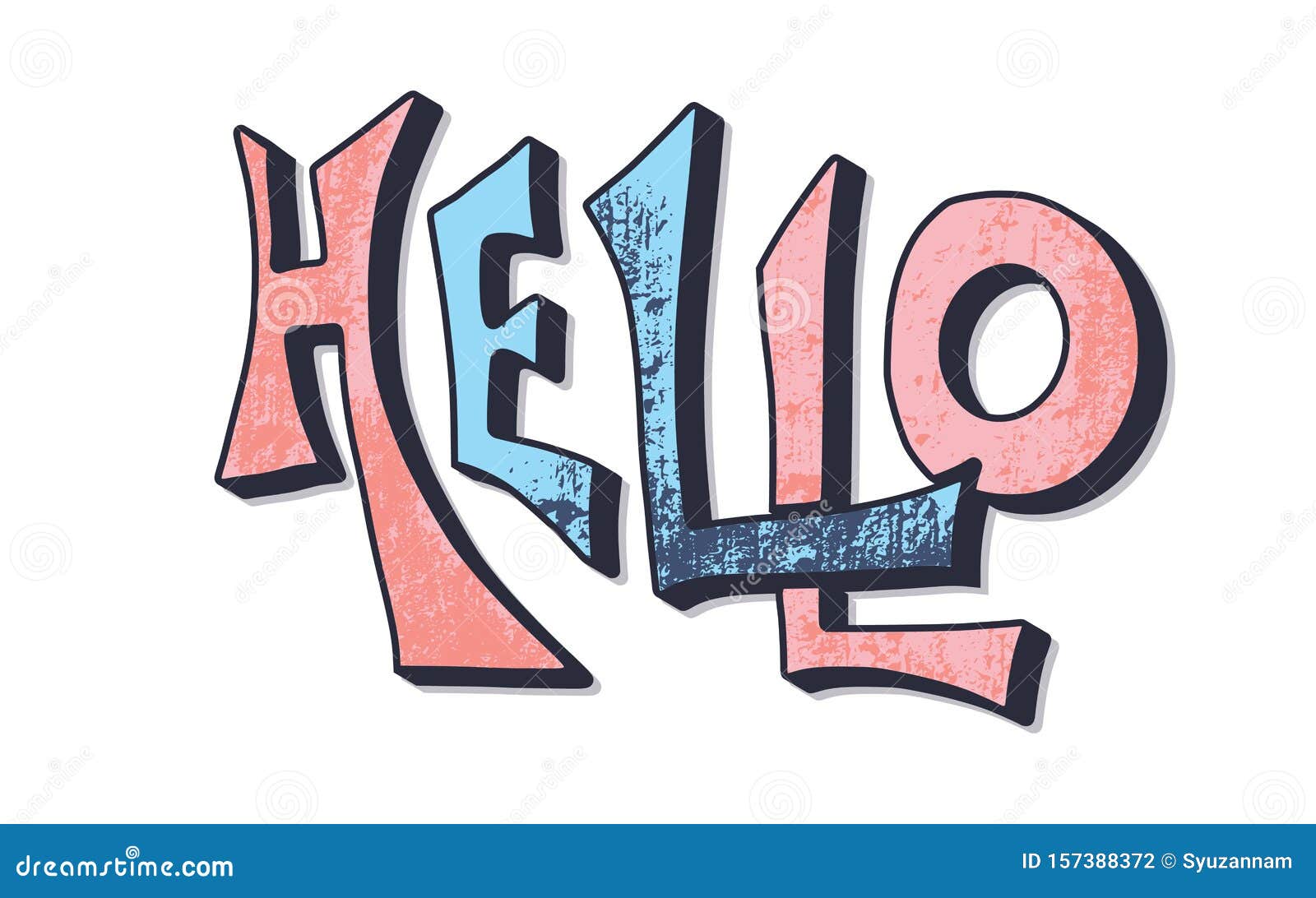 Stylized Word In Shape Of Shark. Set Of Black And White Sharks. Design ...