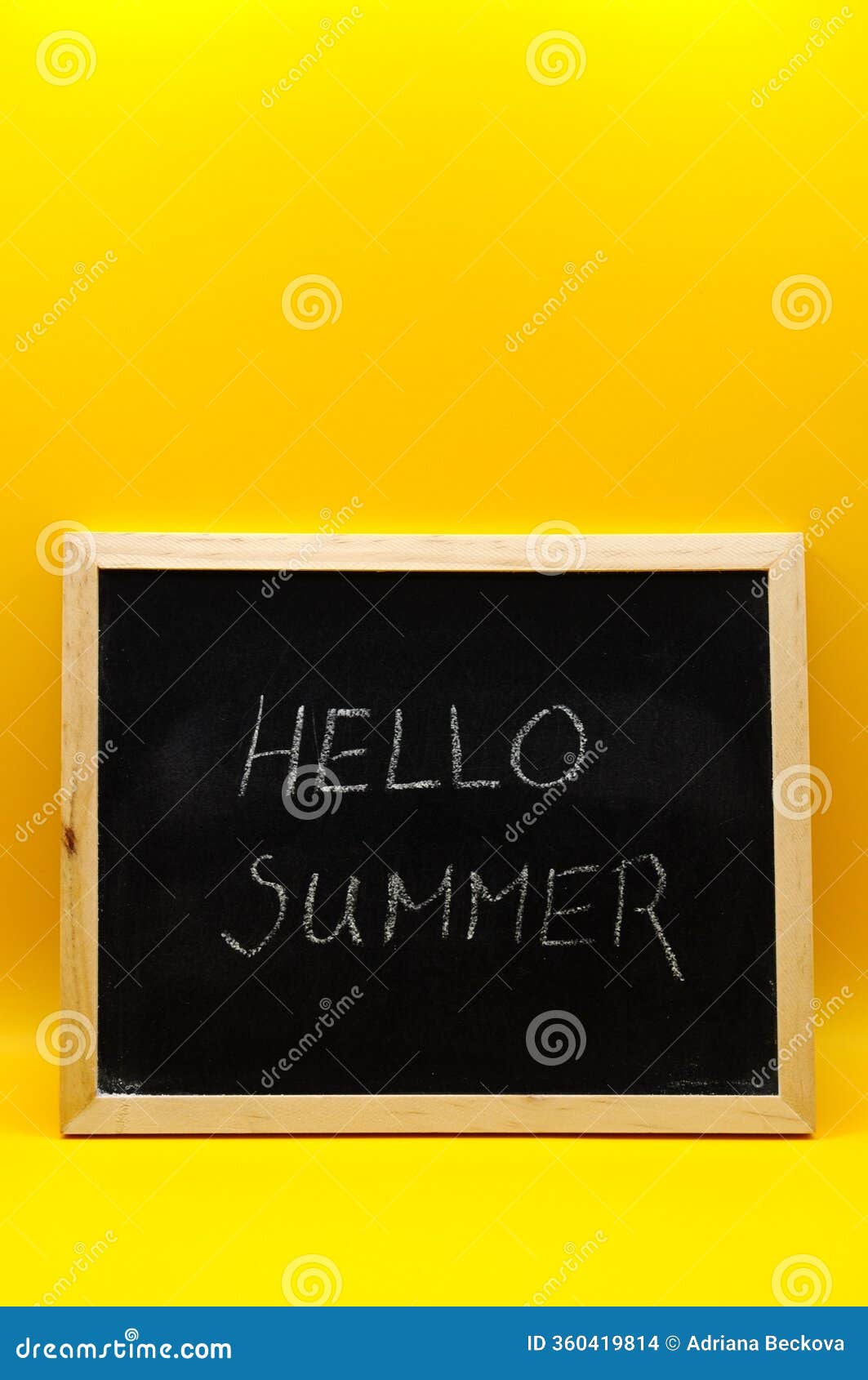 Hello summer write stock photo. Image of brand, wall - 360419814