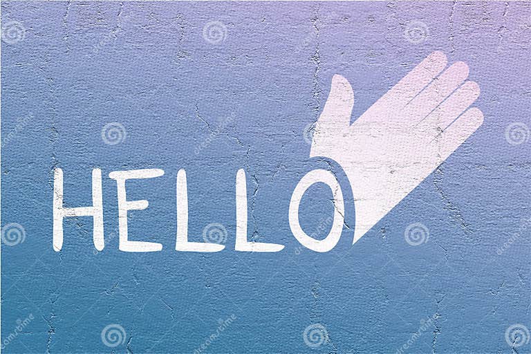 Hello symbol stock illustration. Illustration of symbol - 108557117