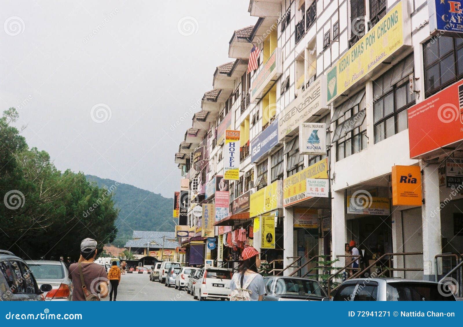 Hello Tanah rata editorial photo. Image of asia, yellow - 72941271