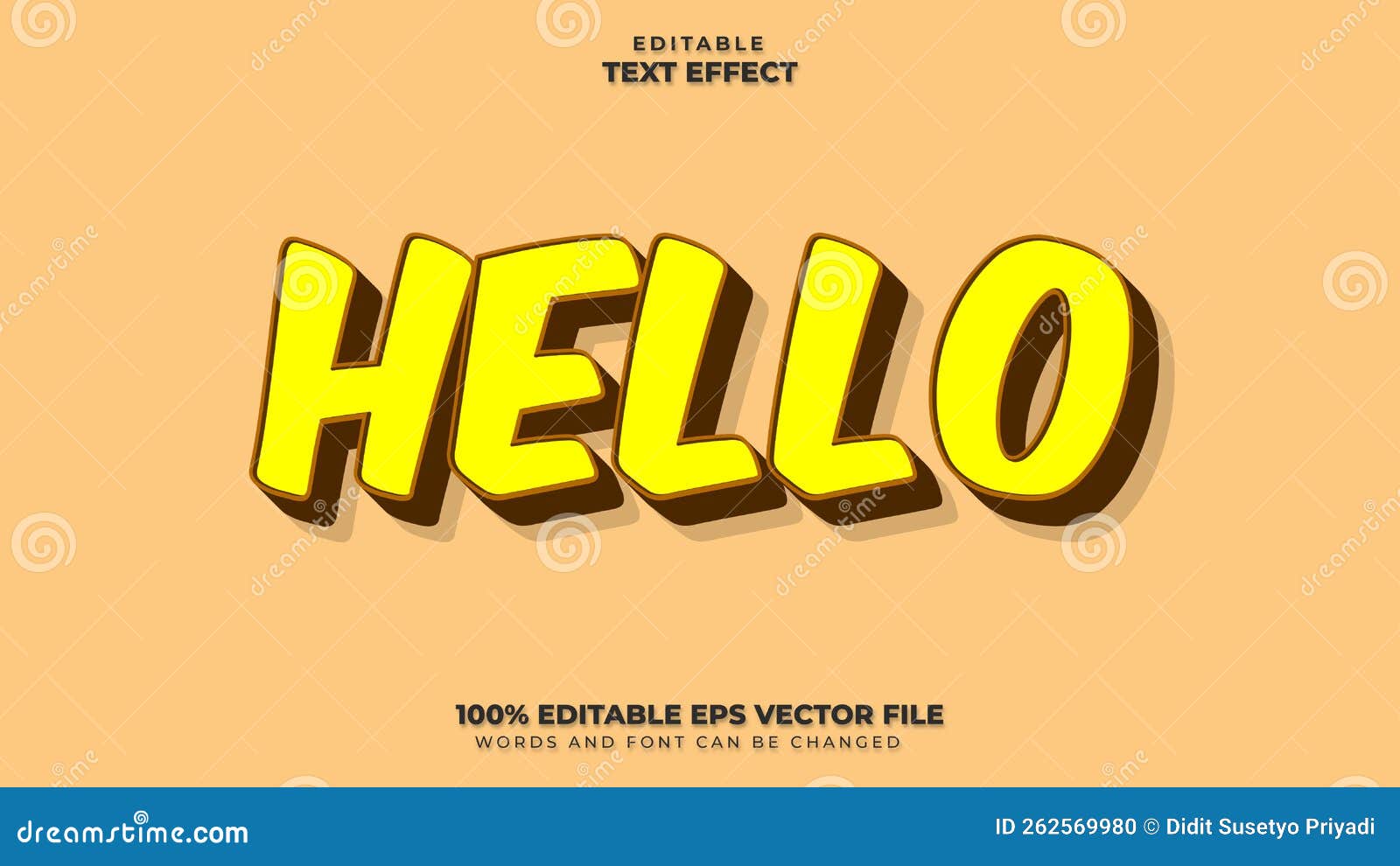 Bestie Text Effect Hand Lettering Typography Stock Photo ...