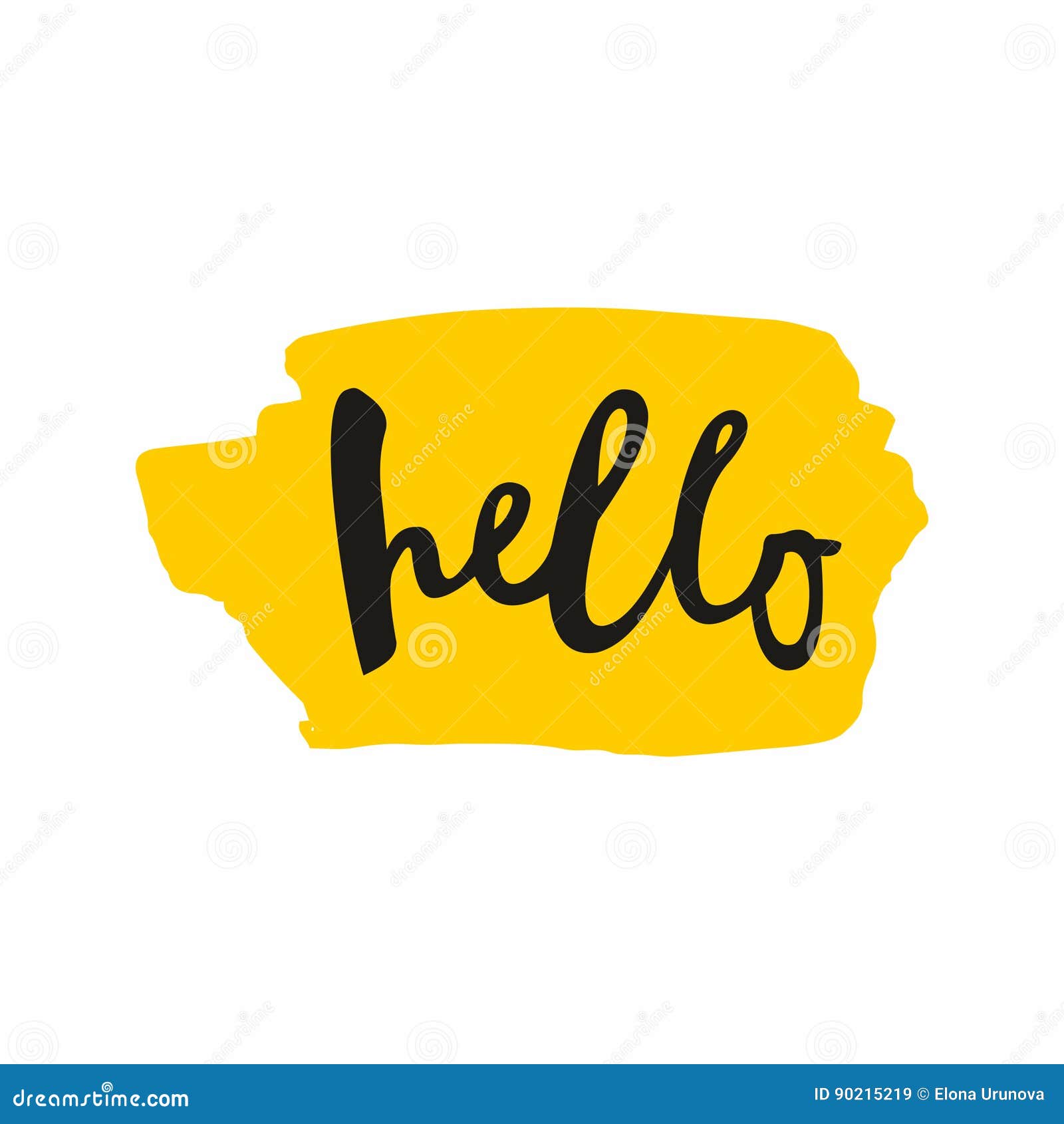 Hello. Vector Illustration for Design Stock Vector - Illustration of ...