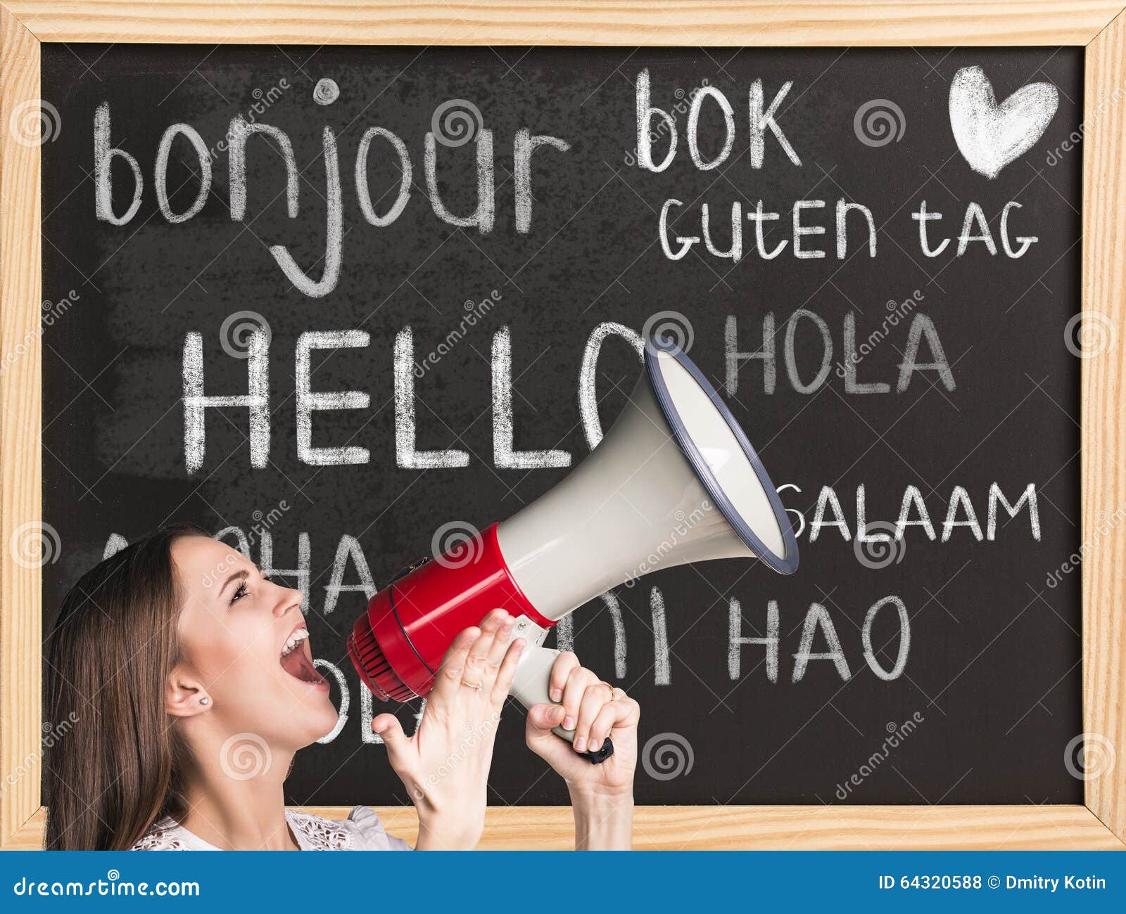 Hello in Verschillende Talen Stock Foto - Image of hallo, taal: 64320588