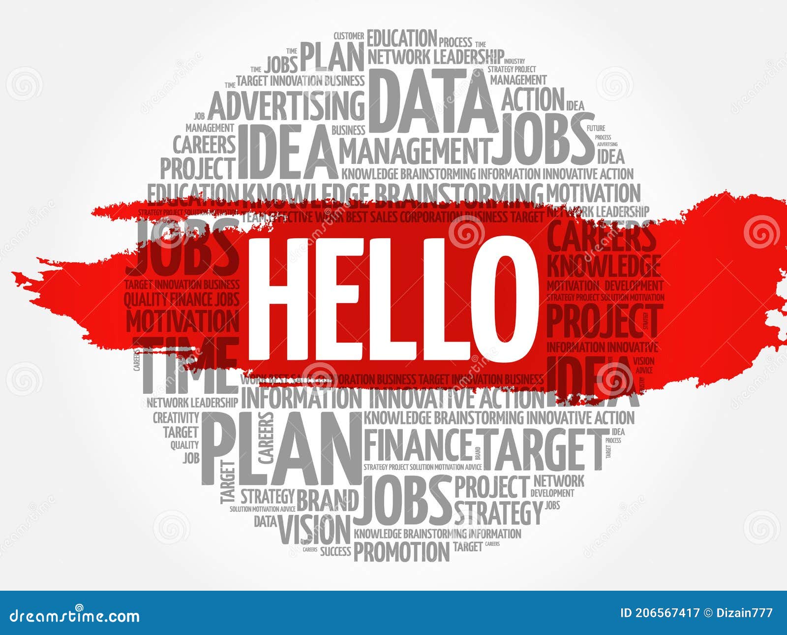 HELLO word cloud stock illustration. Illustration of meet - 206567417