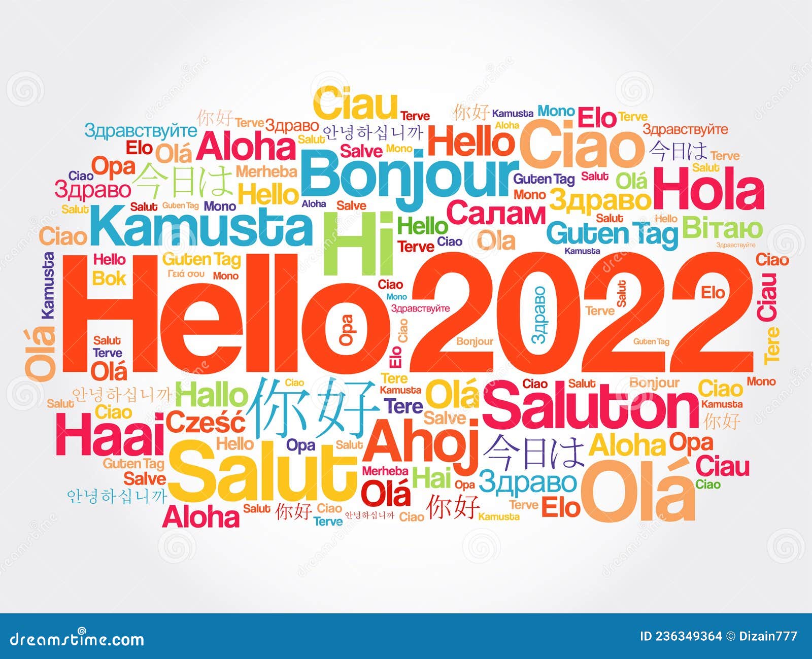 Hello 2022 Word Cloud in Different Languages of the World, Concept ... Hello 2022 Word Cloud in Different Languages of the World, Concept ...