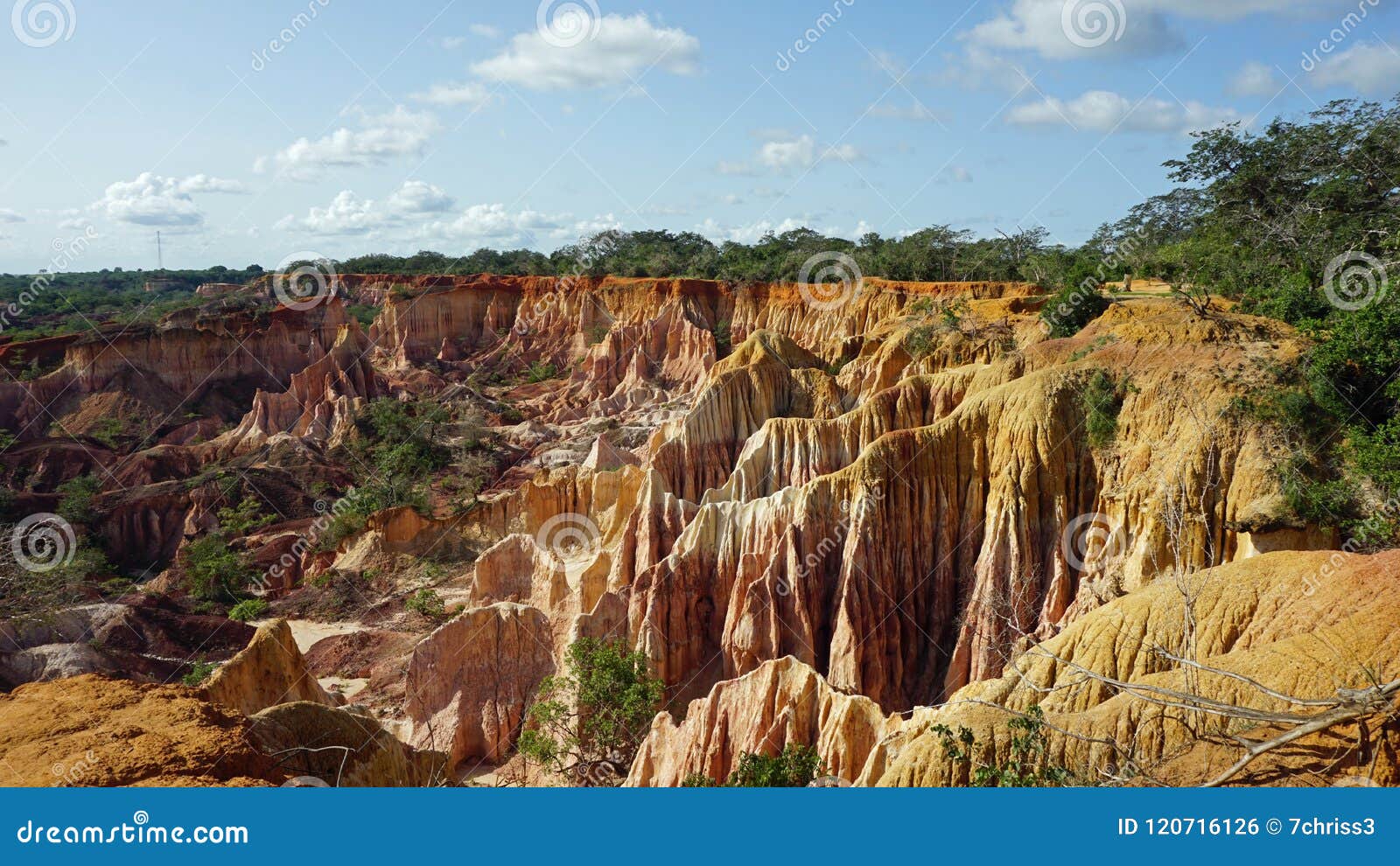 Hells Kitchen Canyon of Marafa Stock Photo - Image of blue, hell: 120716126