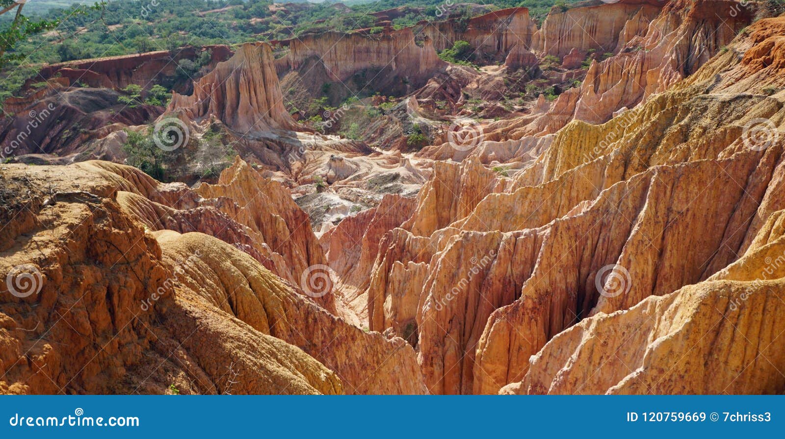 Hells Kitchen Canyon of Marafa Stock Image - Image of landscape, scenic ...