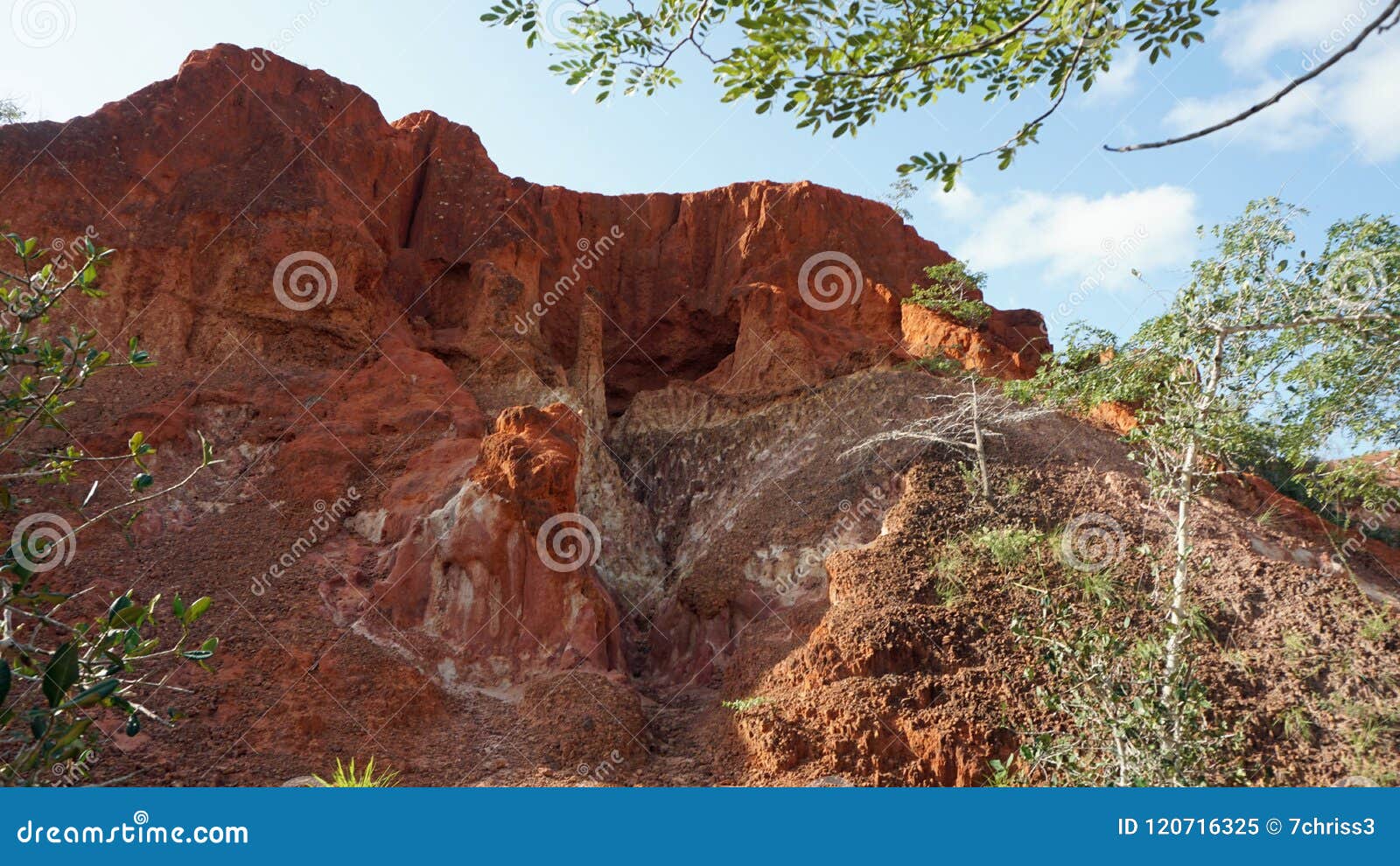 Hells Kitchen Canyon of Marafa Stock Image - Image of landmark, iron ...