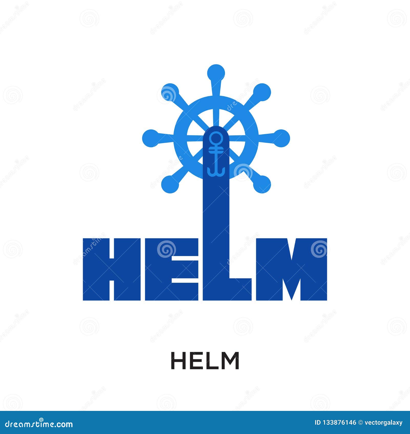 Helm Logo Vector | CartoonDealer.com #109075612
