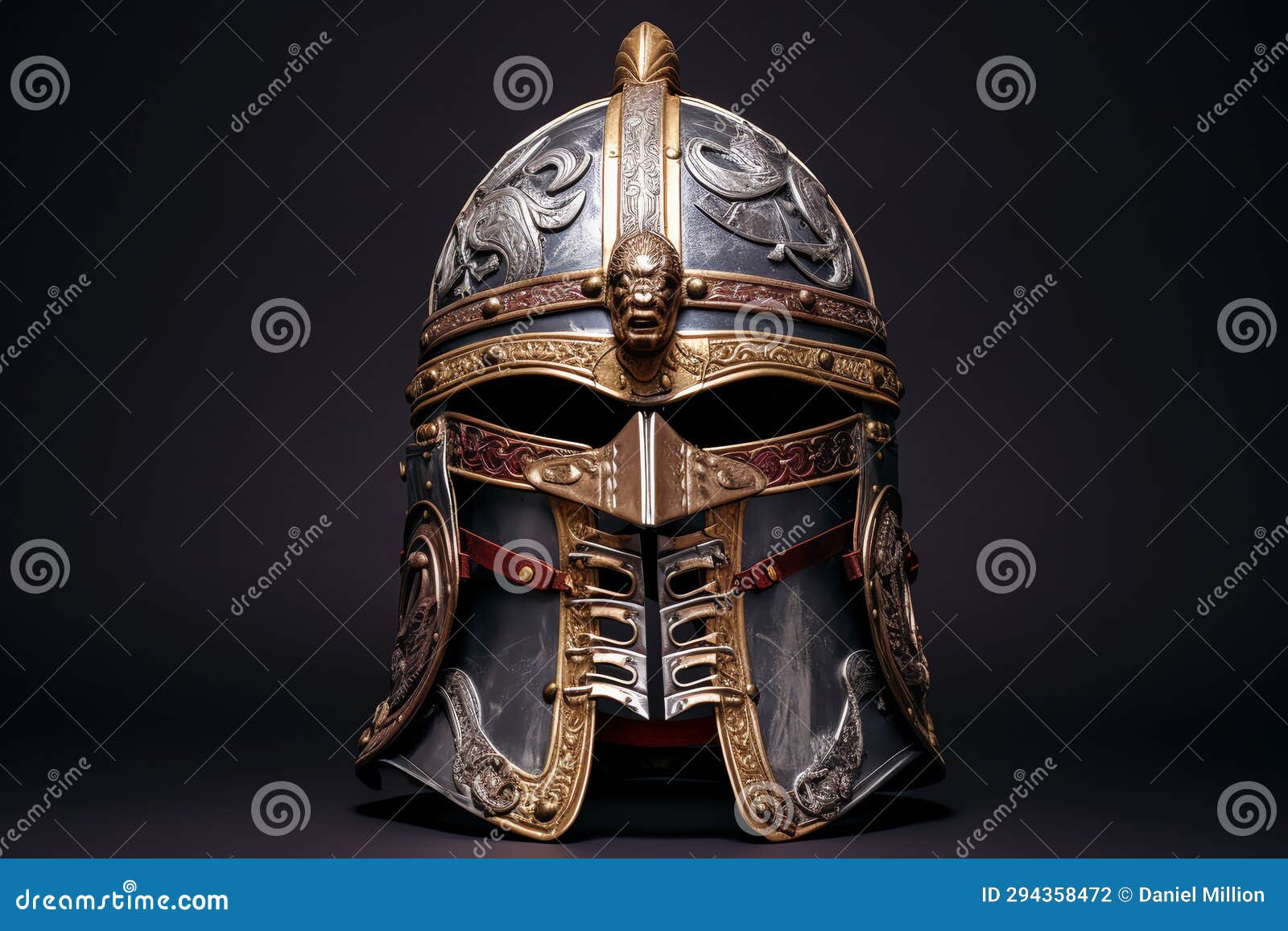 Helm Medieval Fantasy Photo Stock Illustration - Illustration of ...