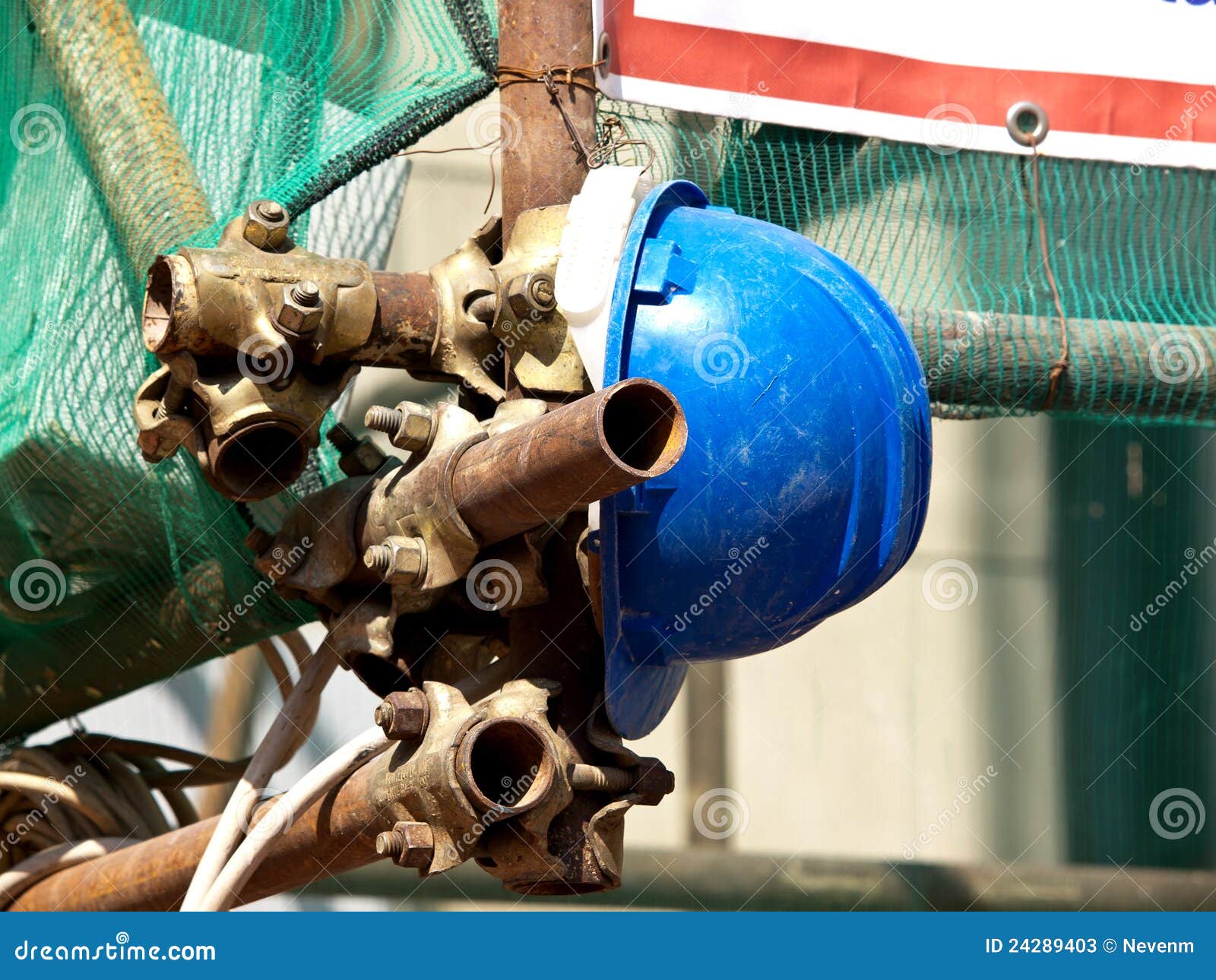 Helmet stock image. Image of scaffolding, project, scaffold - 24289403