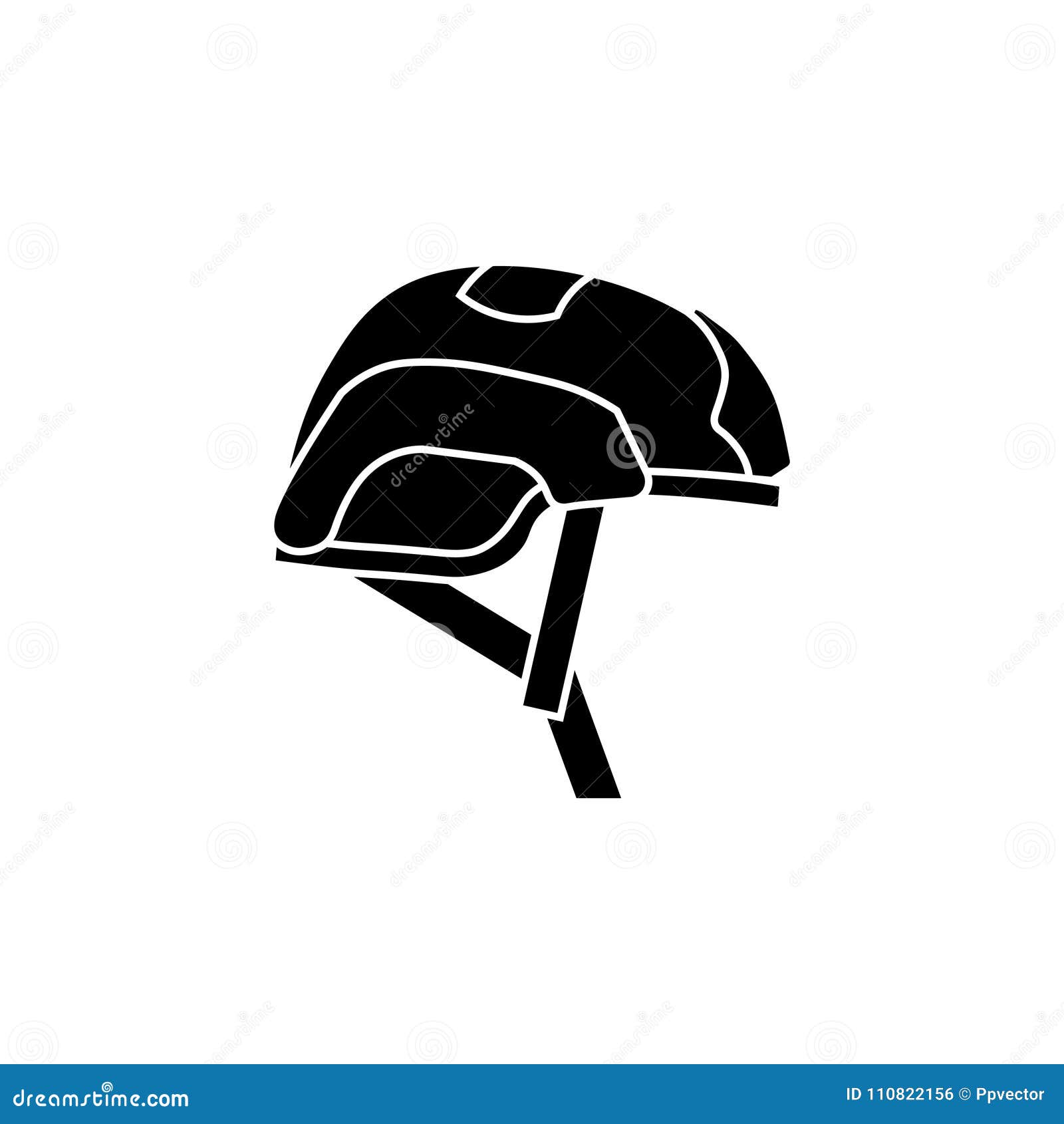 Helmet for airsoft. stock illustration. Illustration of defense - 110822156