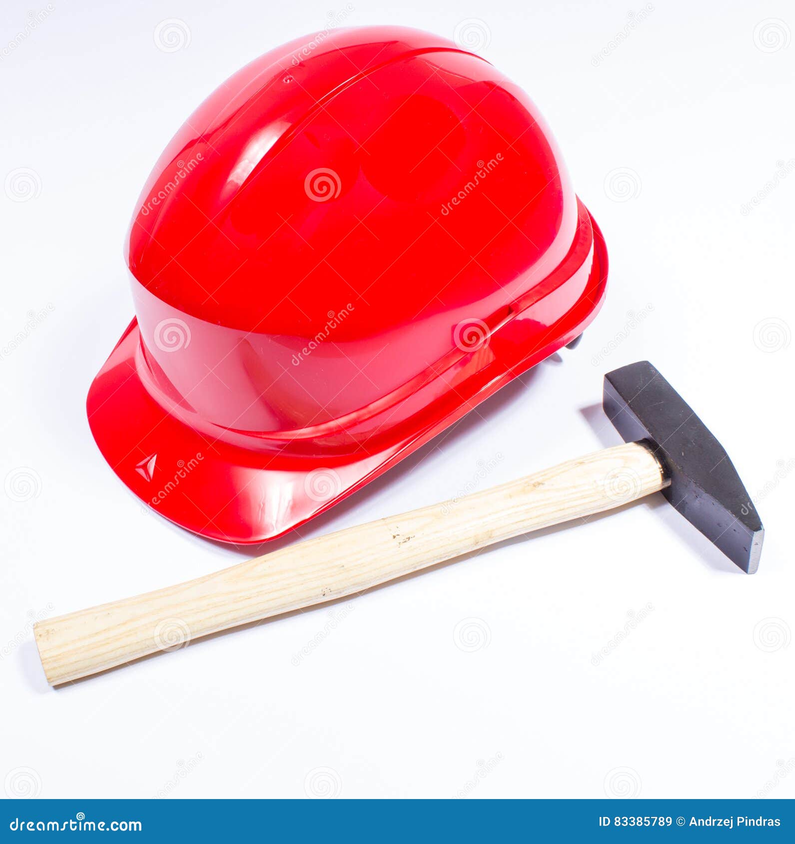 Helmet building. stock image. Image of protective, industrial - 83385789