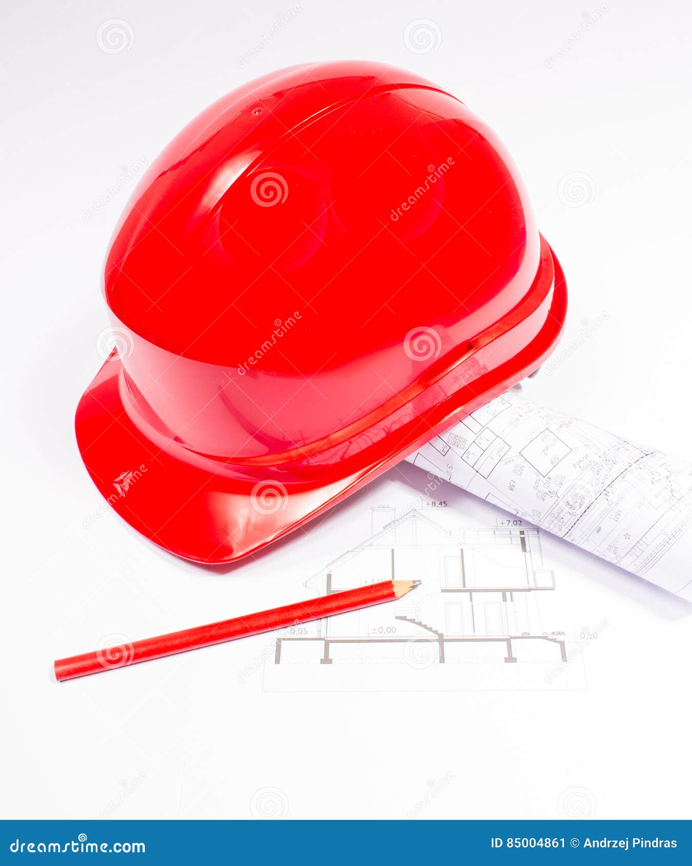 Helmet building. stock image. Image of hardhat, tool - 85004861