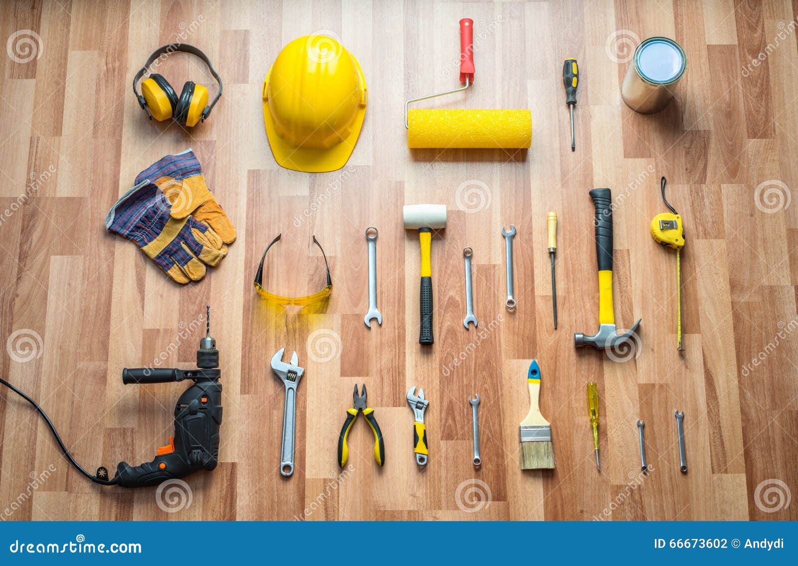 Hammer In A Work Bench Royalty-Free Stock Photo | CartoonDealer.com ...