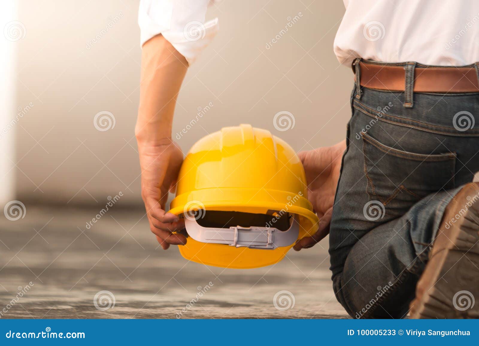 Helmet with engineer stock image. Image of engineering - 100005233