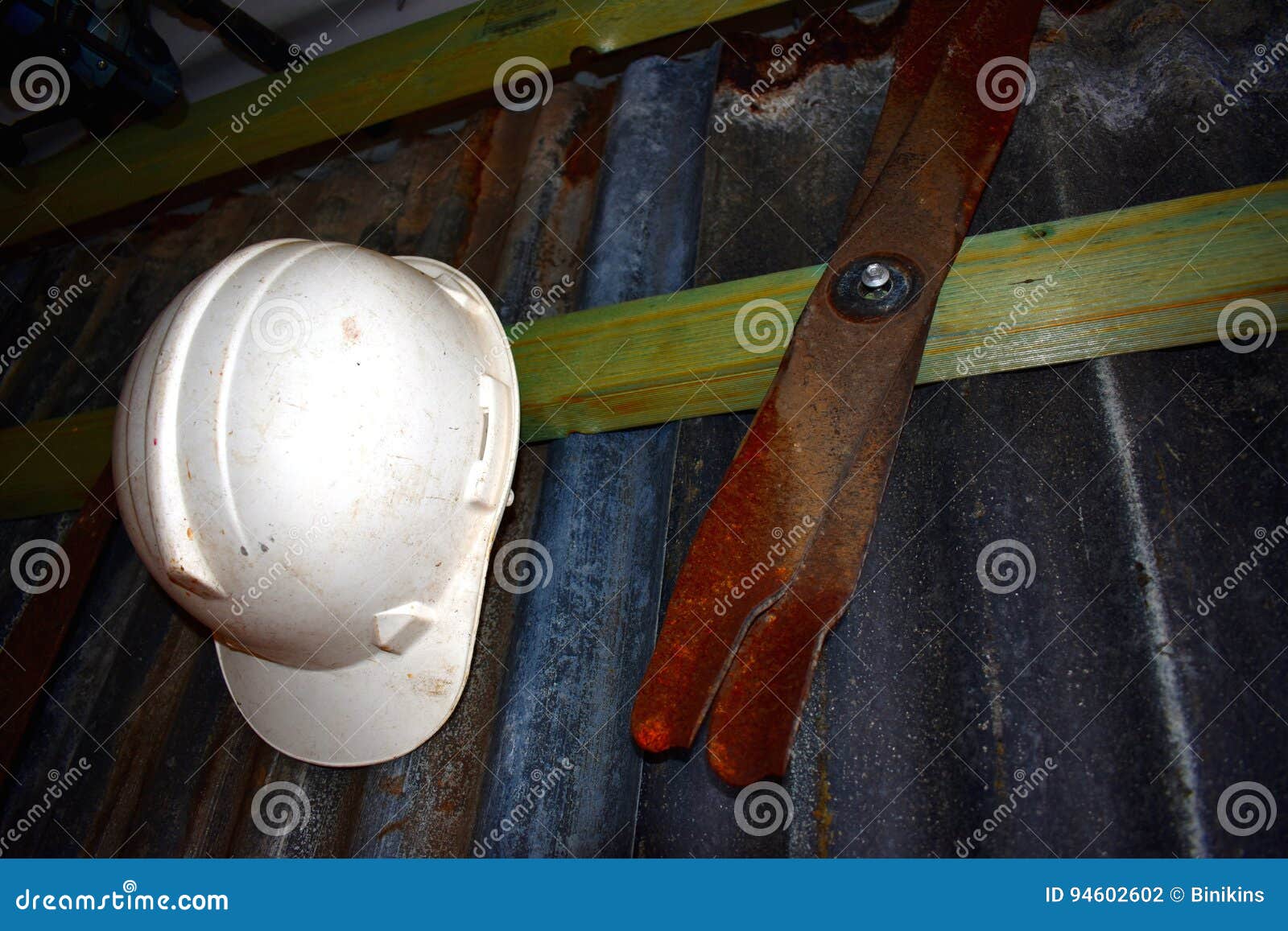 Helmet stock photo. Image of rusty, australia, garden - 94602602