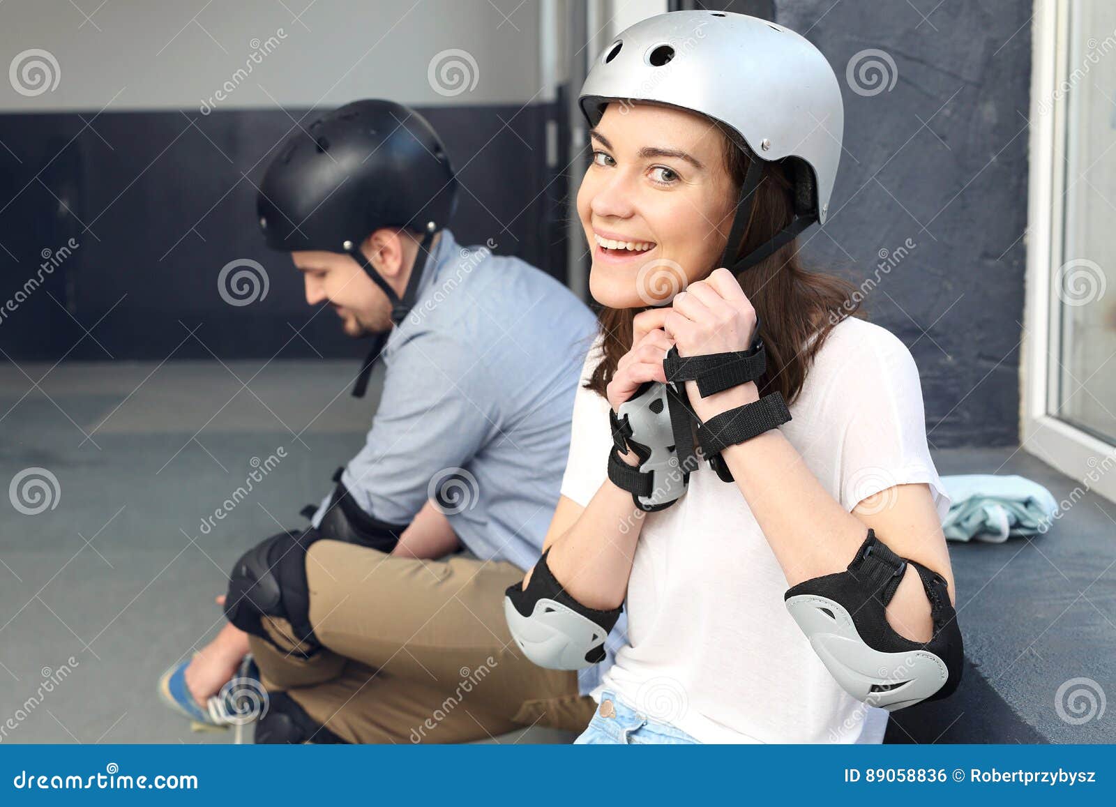 Helmet, head protection. stock photo. Image of skate - 89058836