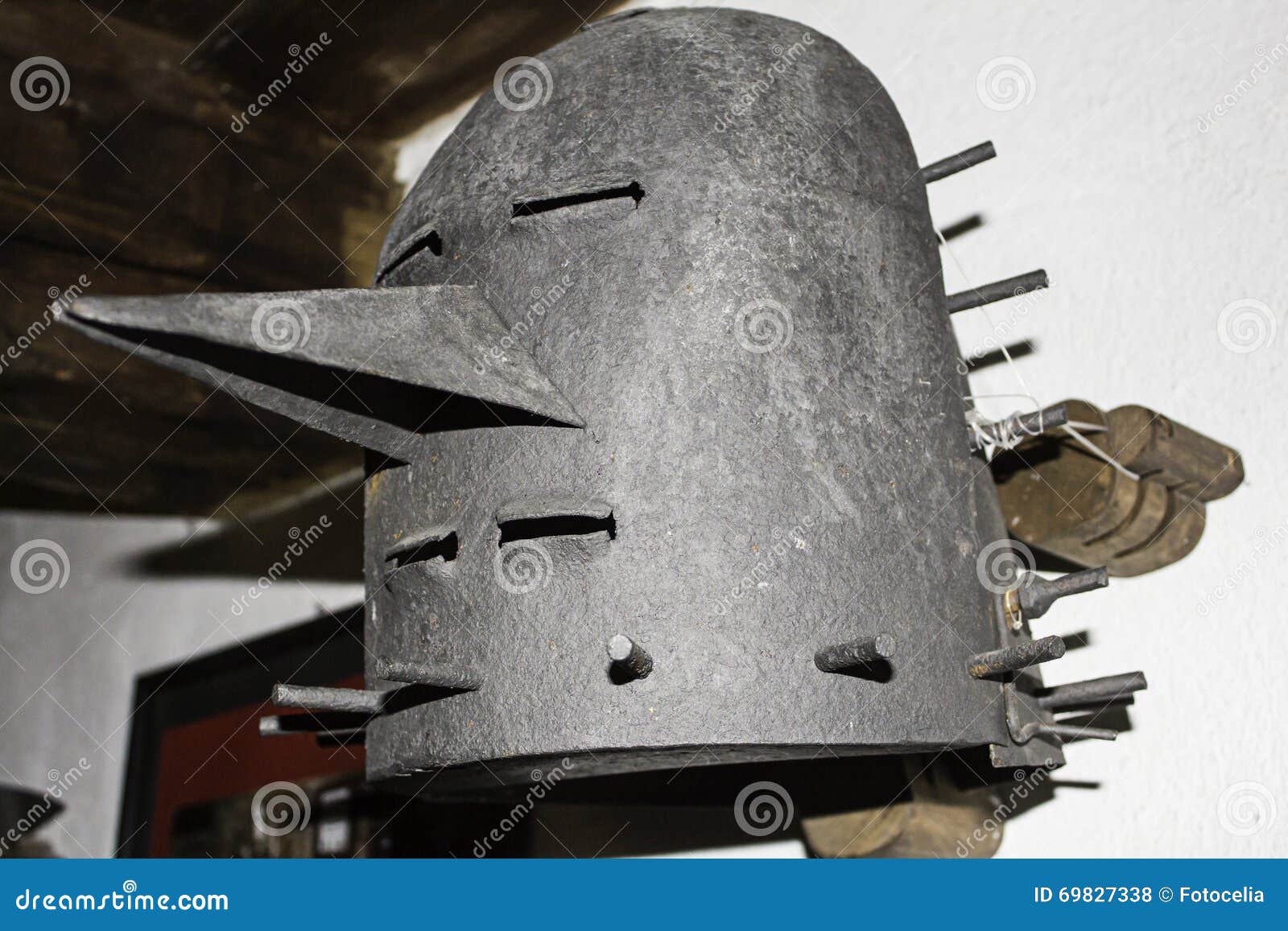 Helmet Inquisition Torture Royalty-Free Stock Image | CartoonDealer.com ...