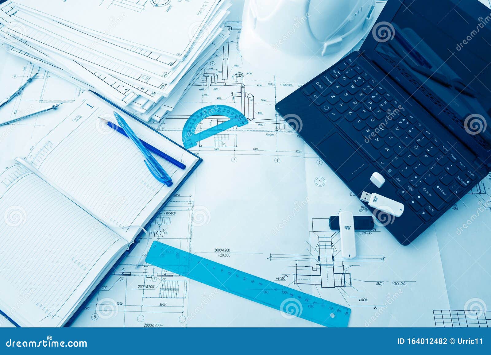 Engineer On A Background Of Green Hydrogen Factory Stock Photography ...