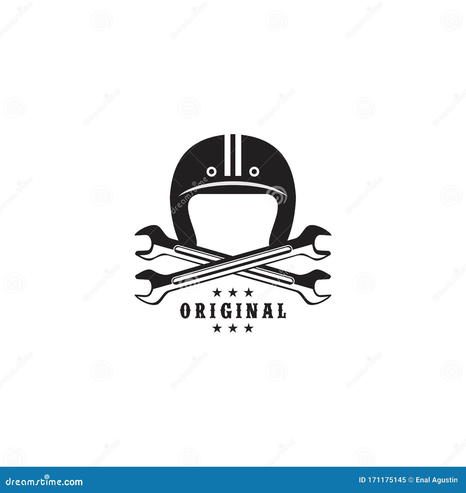 Helmet Logo Design Vector Template Stock Vector - Illustration of logo ...