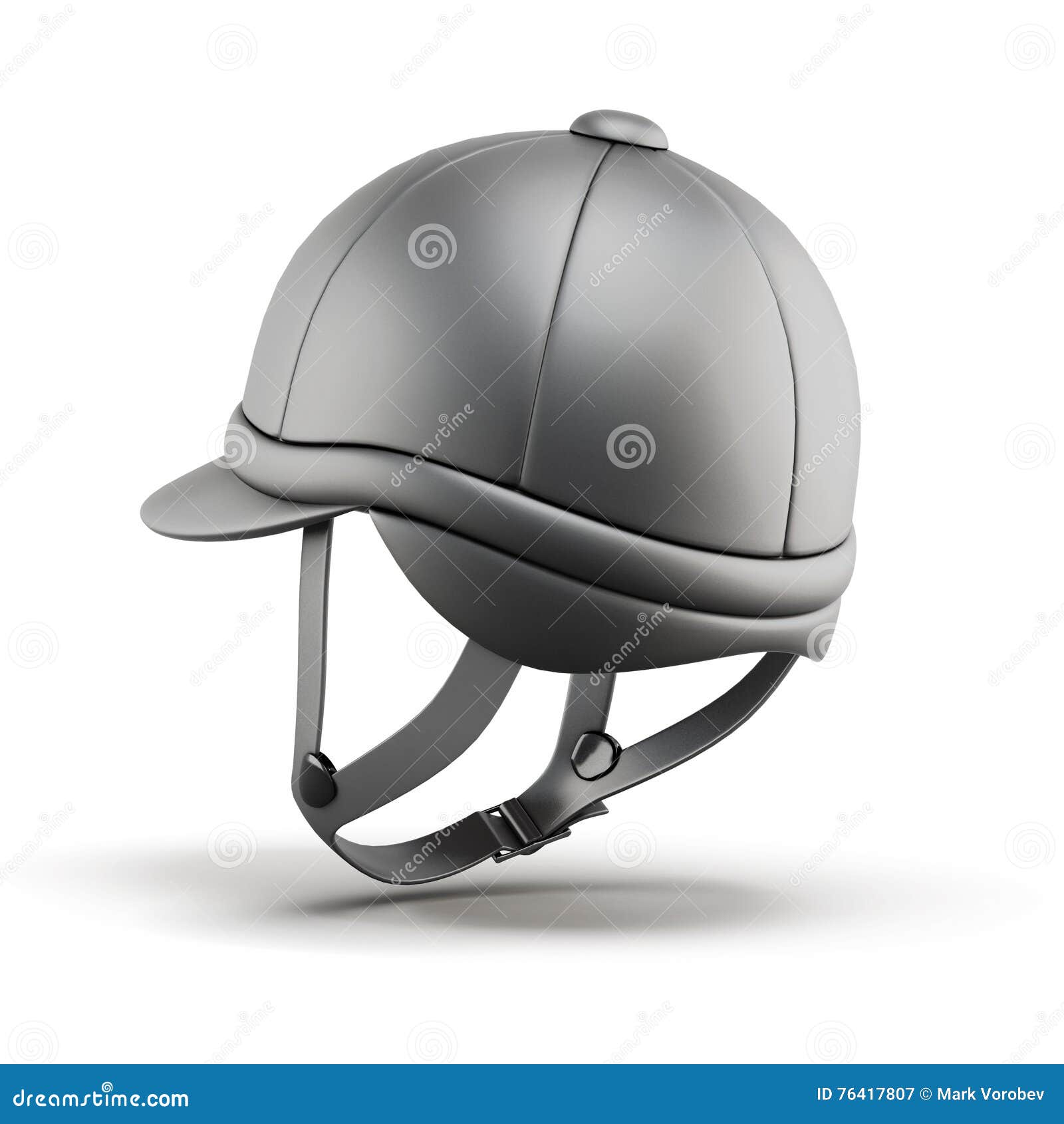 Helmet for Riding. 3d Render Image. Stock Illustration - Illustration ...